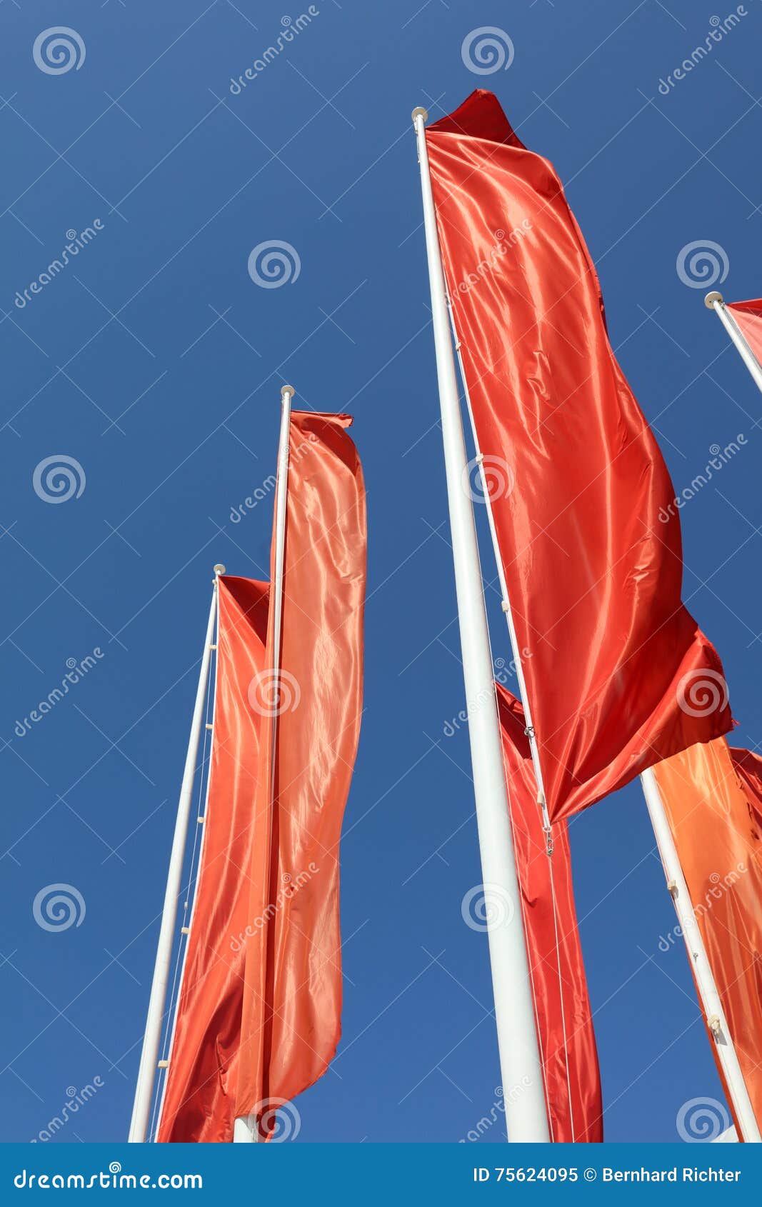 Red Flags stock image. Image of freedom, revolution, majestic - 75624095