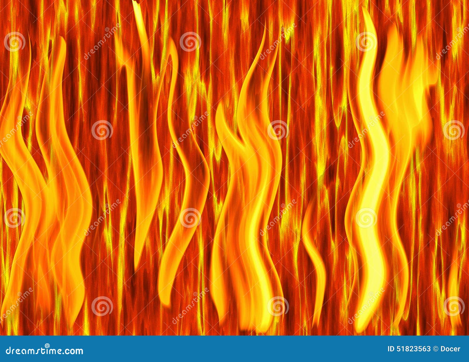 Red Flame Fire Texture Background Stock Illustration - Illustration of ...