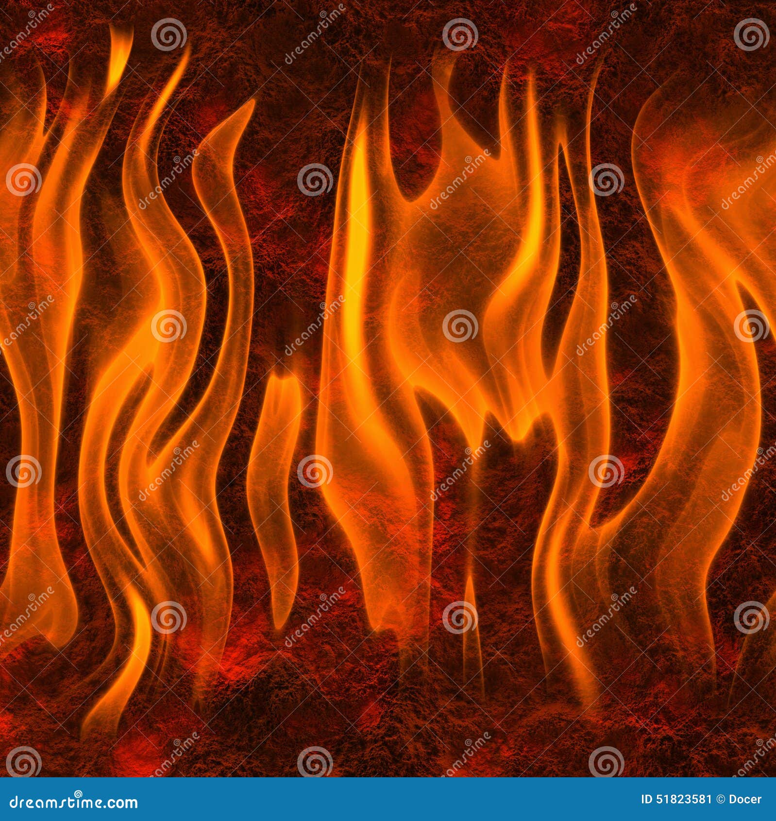 Red Flame Fire Texture Background Stock Illustration - Illustration of ...