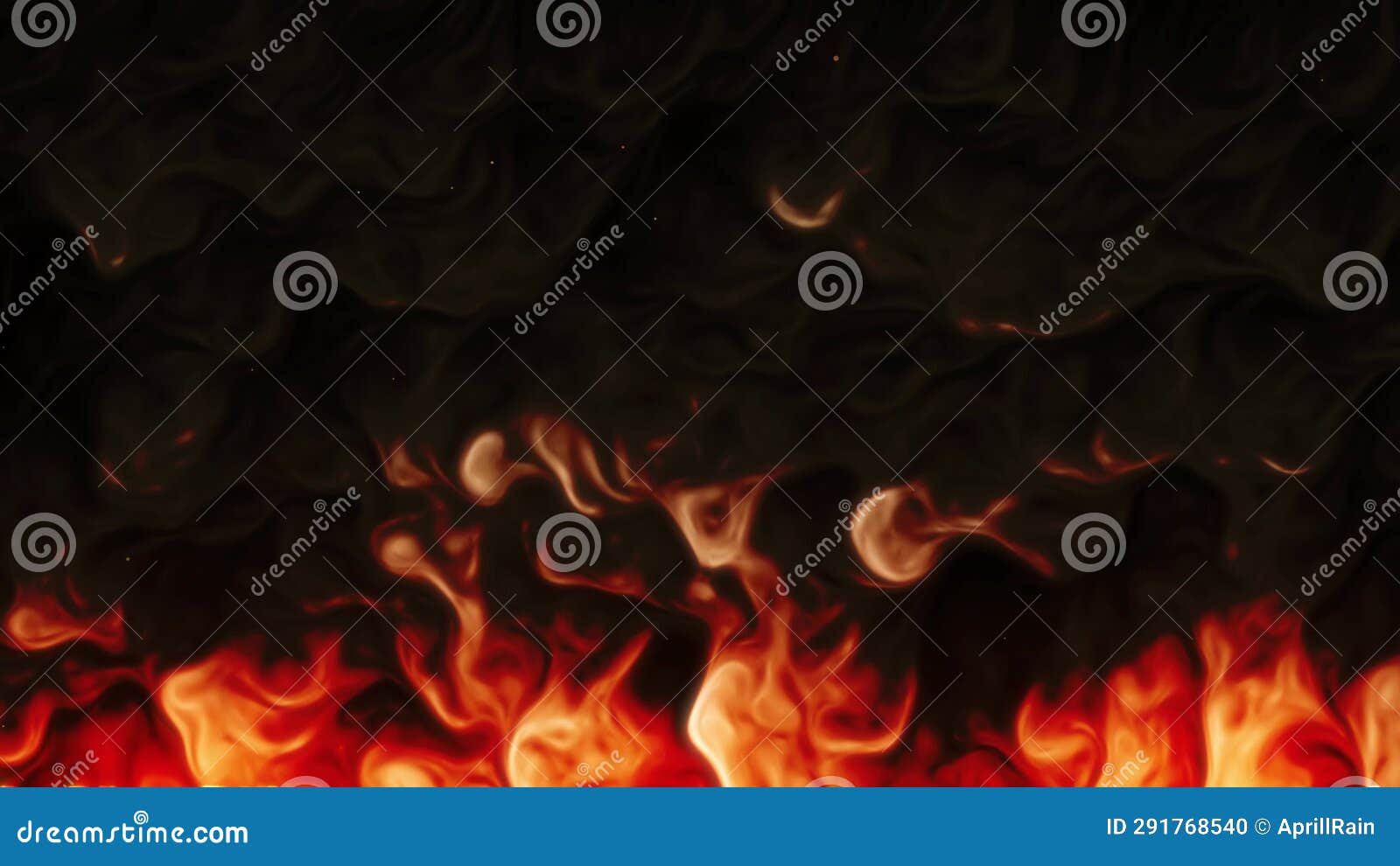 Red Flame stock footage. Video of fiery, background - 291768540