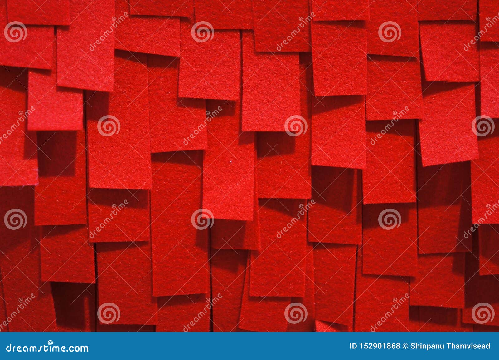 A Stack, Red Color Flannel Fabric Background Stock Photo - Image of ...
