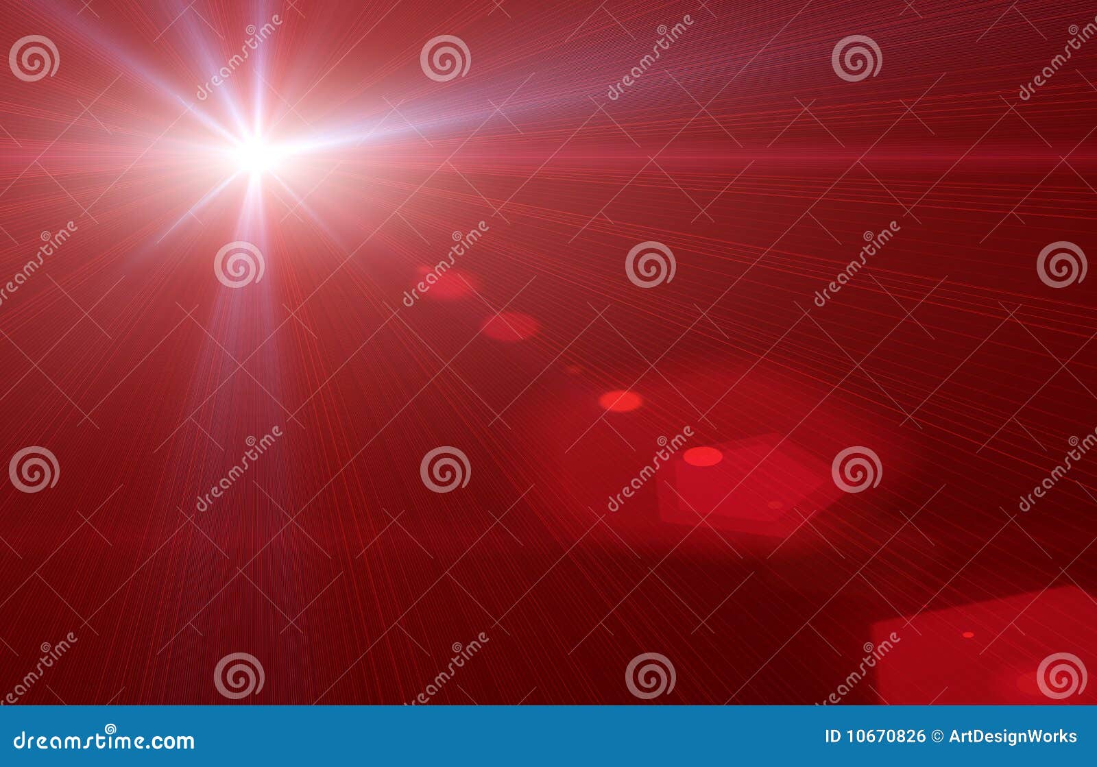 Red Flare Picture. Image: 10670826