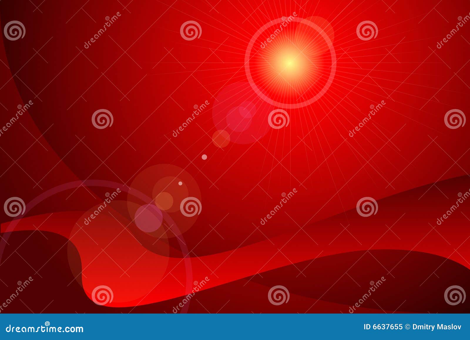 Red Flare Picture. Image: 6637655
