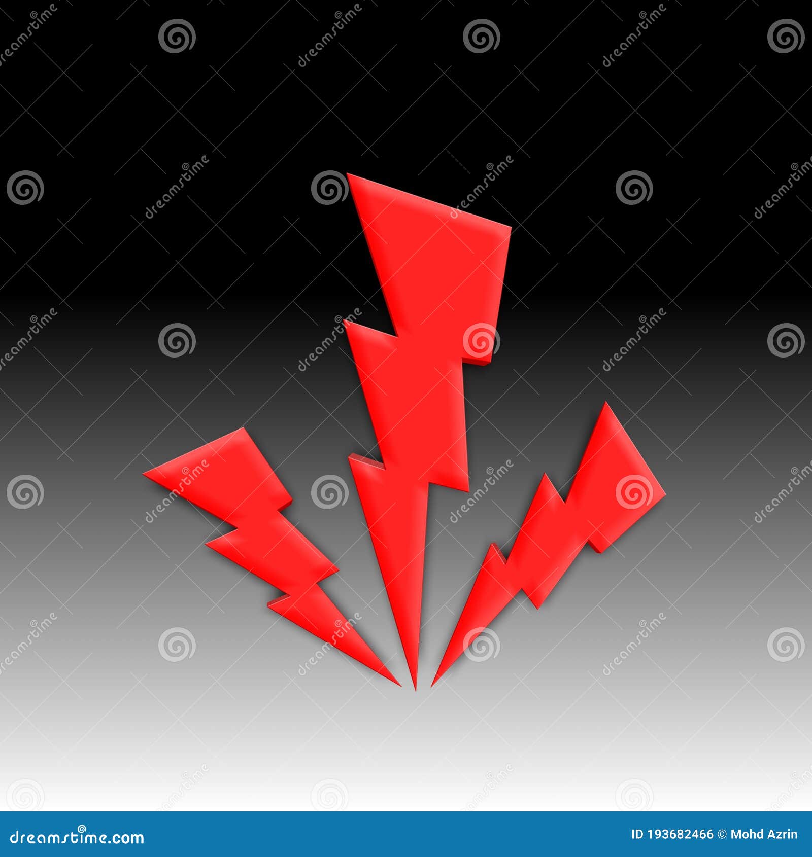 Red flash stock illustration. Illustration of screenshot - 193682466