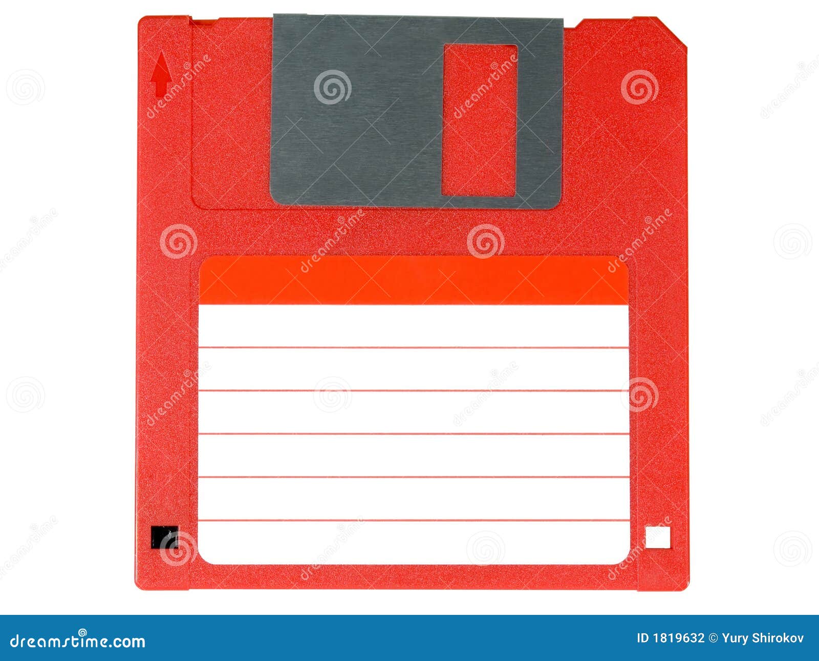 Floppy Disk In Outline Cartoon Style. Vector Illustration ...
