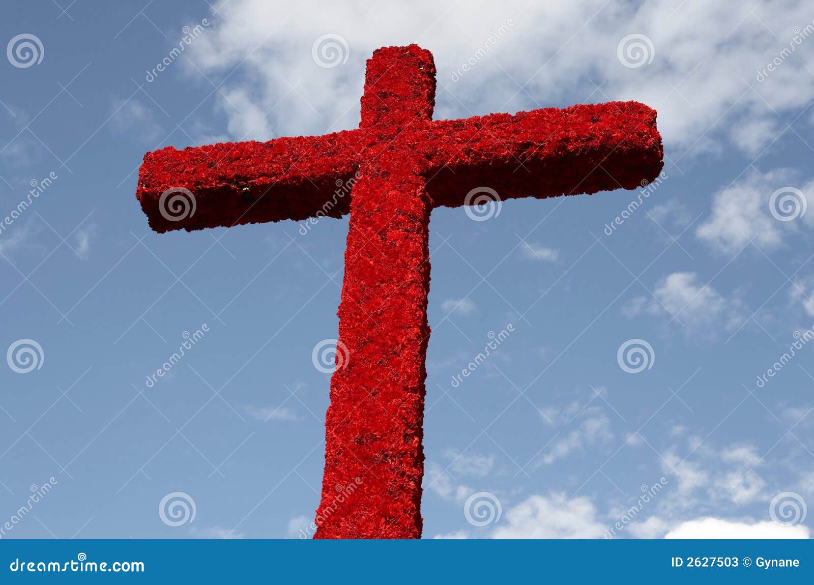 Red floral cross stock image. Image of icon, floral, fiesta - 2627503