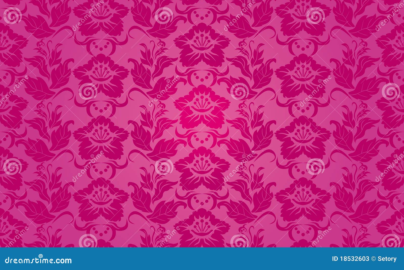 Red floral pattern stock vector. Illustration of leaf - 18532603