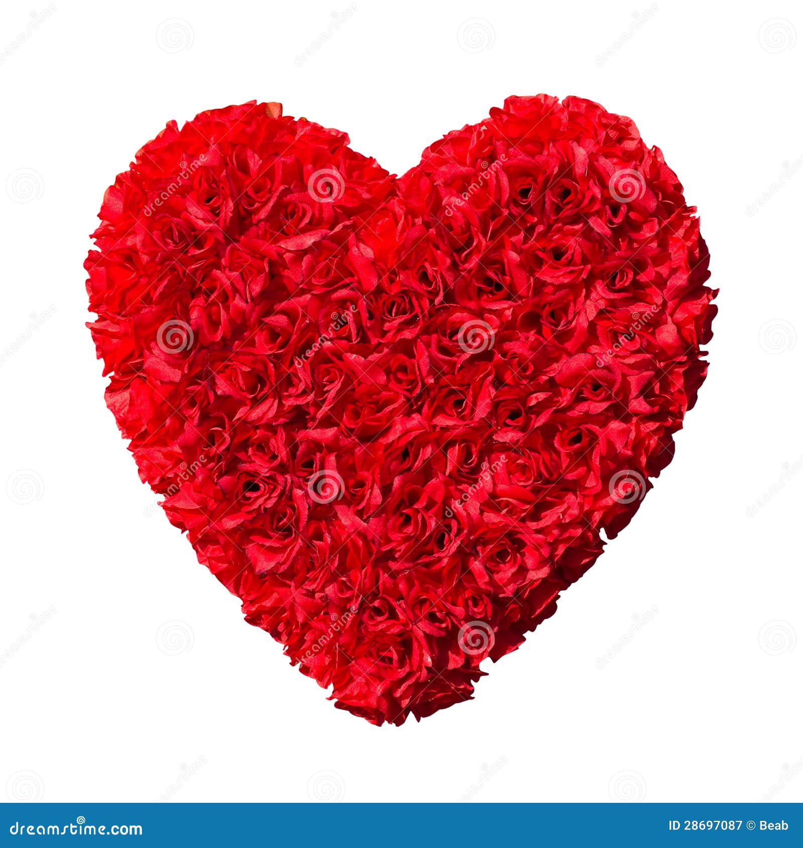 Red flowers heart stock image. Image of abstract, bright - 28697087