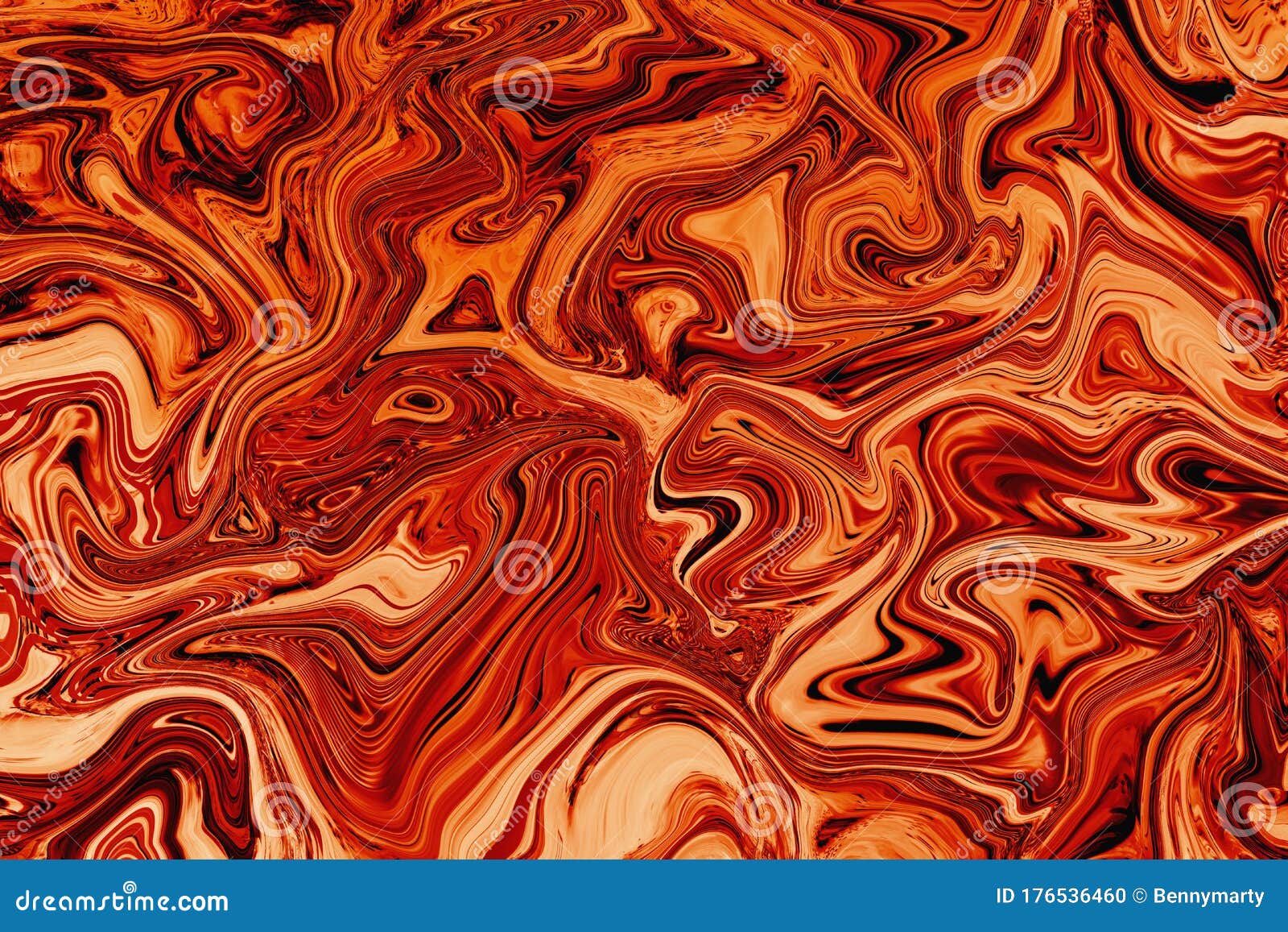 Red Fluid Abstract Background Stock Illustration - Illustration of ...