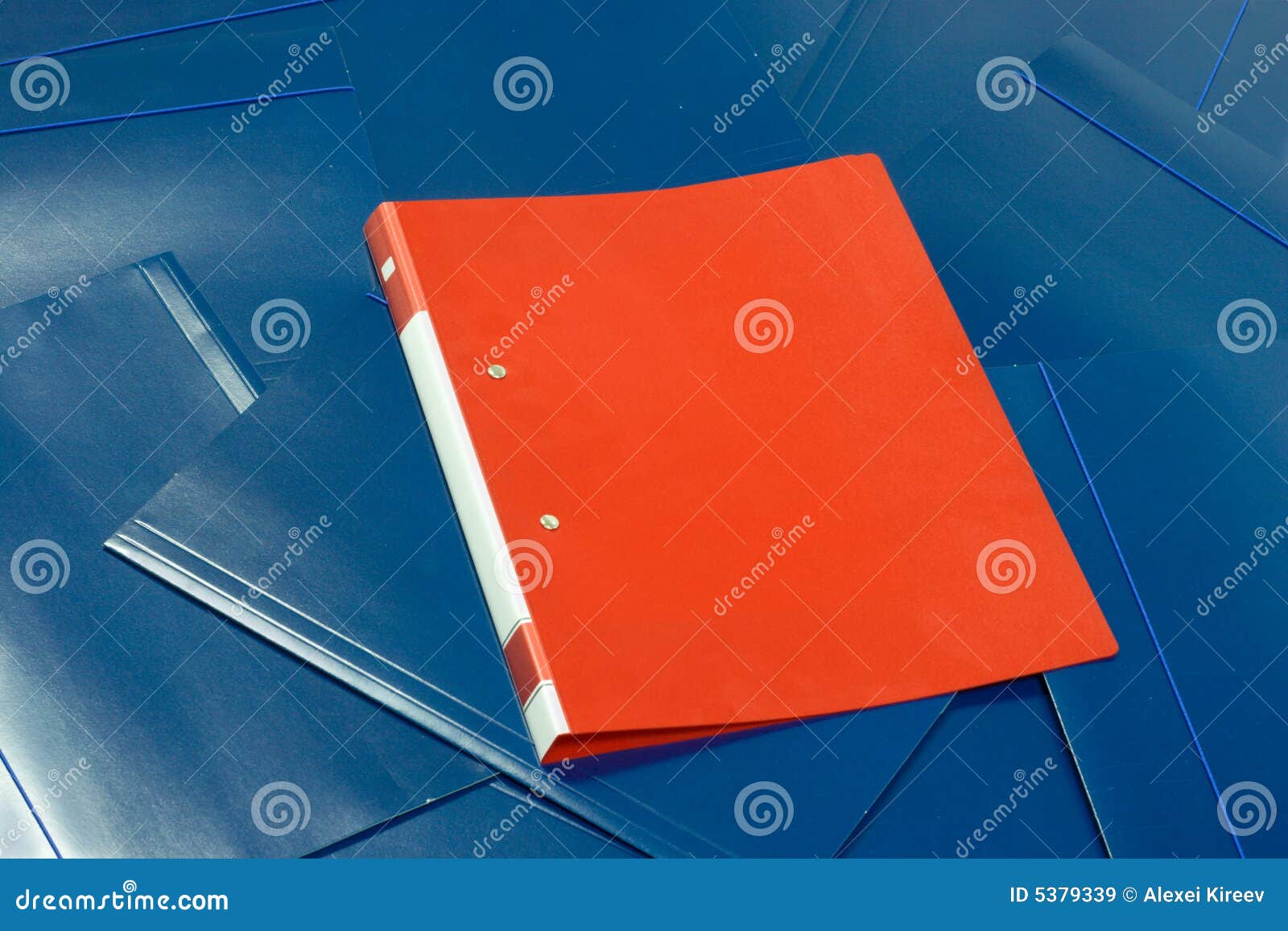 Red folder stock image. Image of stand, records, importance - 5379339