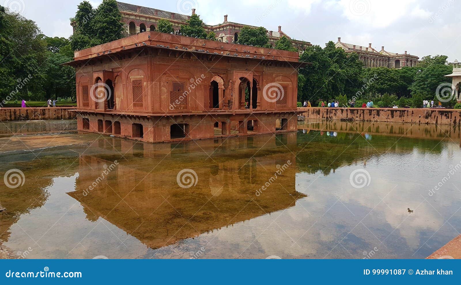 Red fort stock image. Image of delhi, complex, fort, india - 99991087