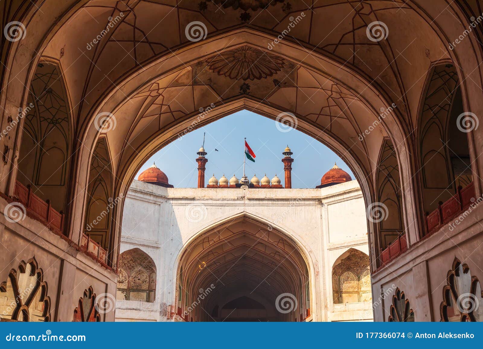 An Arch In The Interior Of A Home Royalty-Free Stock Image ...