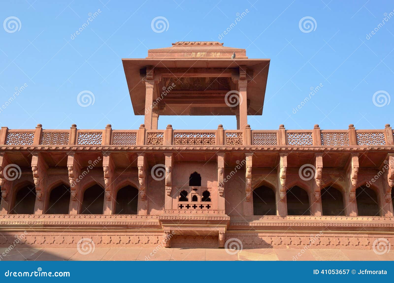 Red Fort stock image. Image of fort, windows, agra, famous - 41053657
