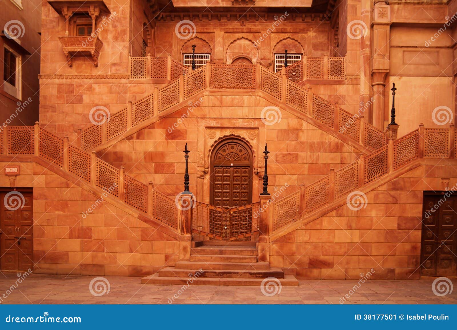 Red forth stock image. Image of architecture, junagarh - 38177501