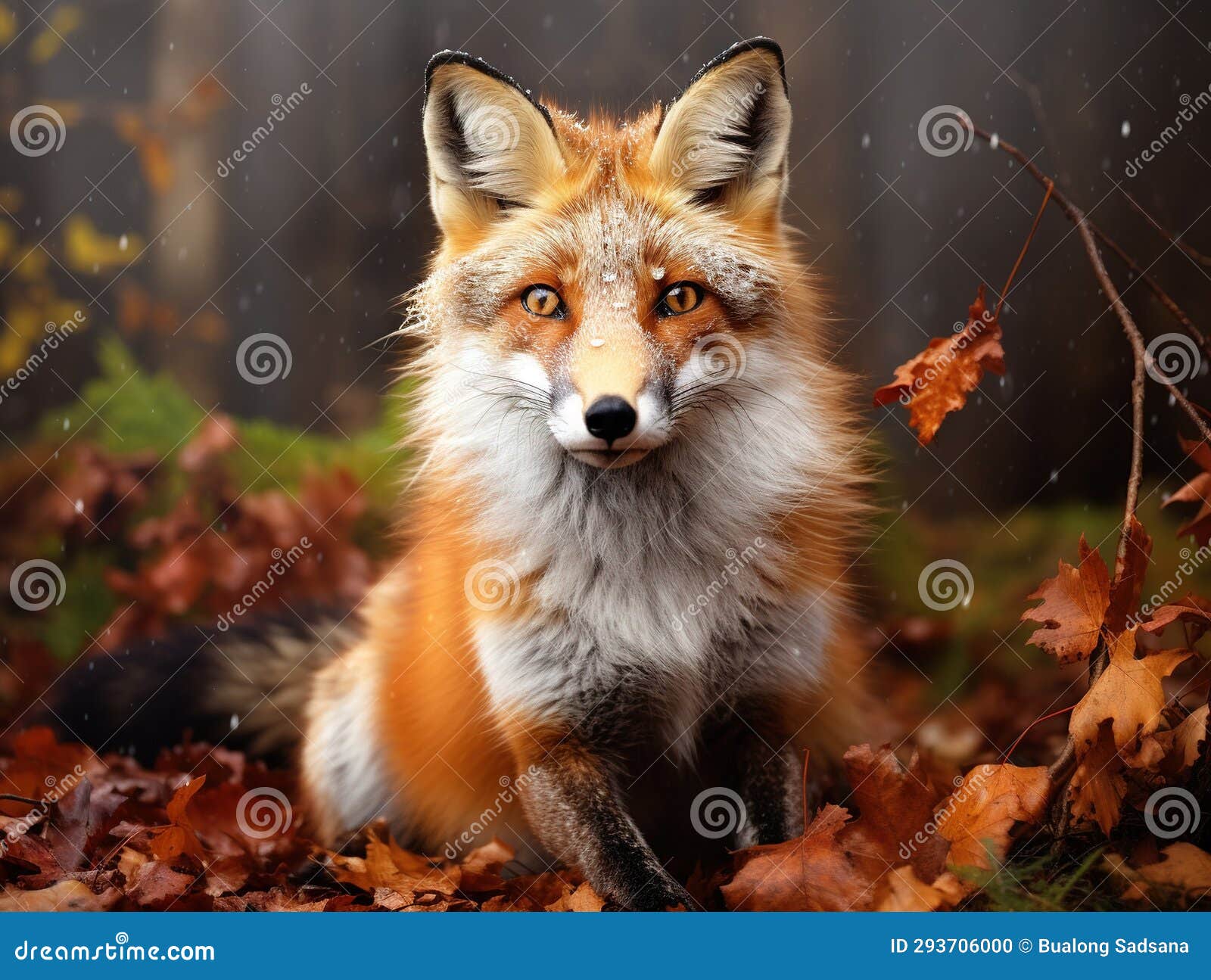 Ai Generated Illustration Wildlife Concept of Red Fox Stock Illustration - Illustration of life ...