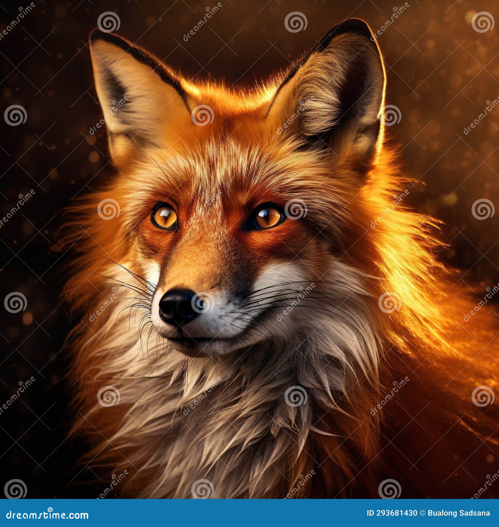 Red Fox stock illustration. Illustration of churchill - 293681430
