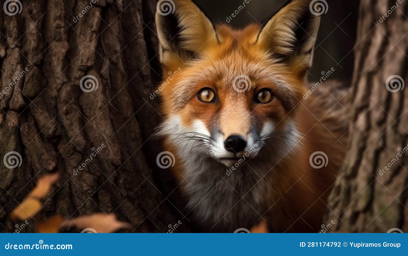 Red Fox Staring, Fur and Whisker in Focus, Beauty in Nature Generated ...