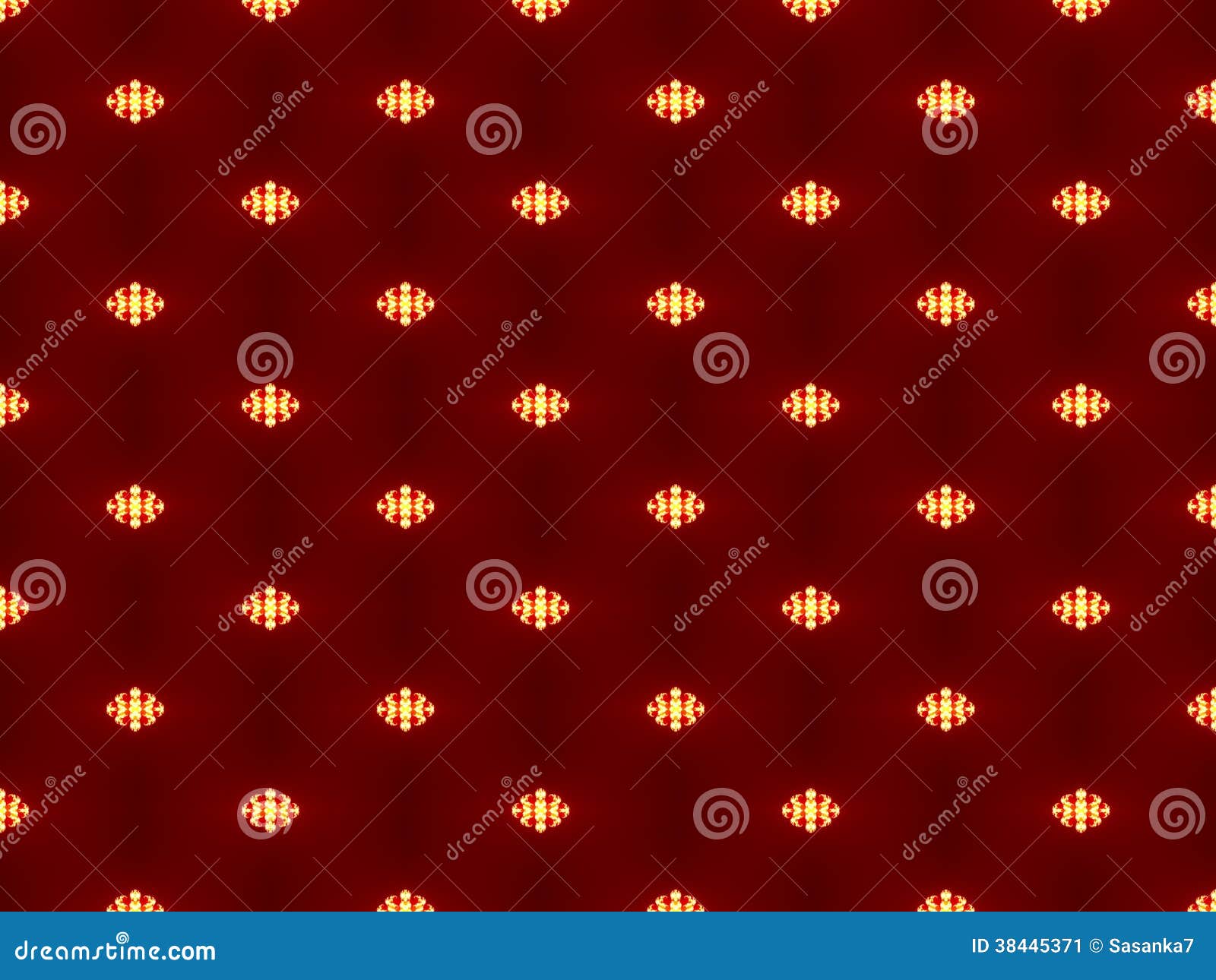 Red fractal pattern stock illustration. Illustration of seamless - 38445371