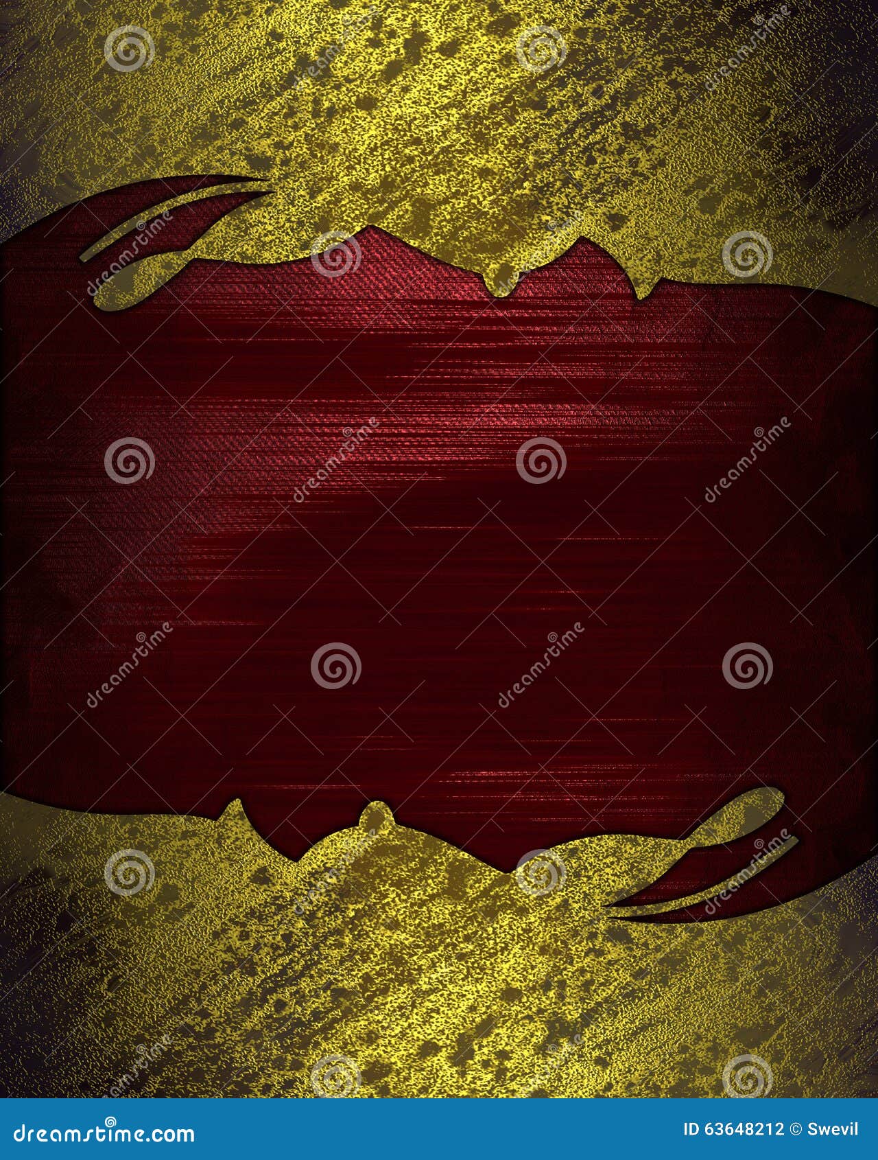 Red Frame with Abstract Edges. Element for Design. Template for Design ...