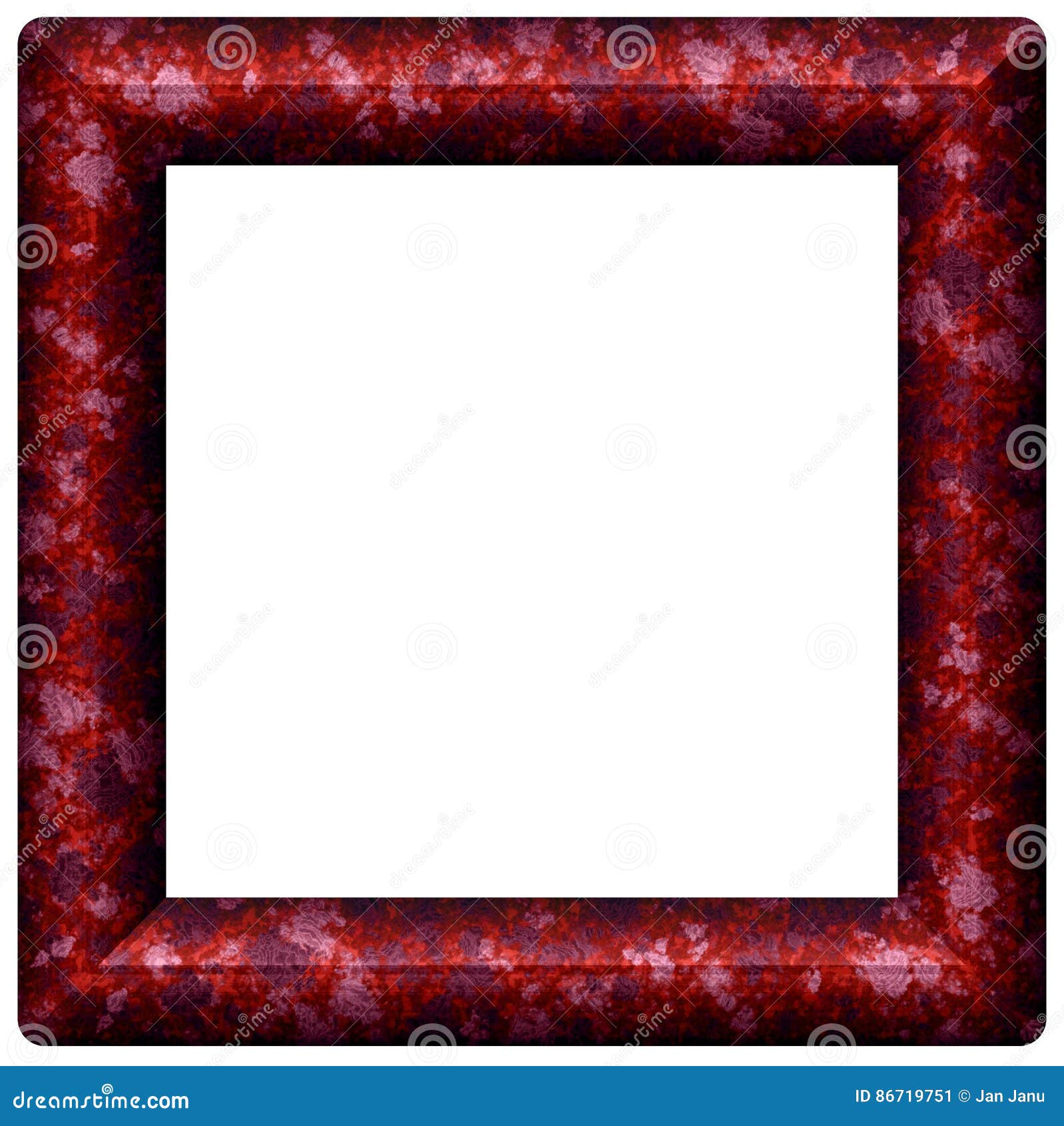 Red frame isolated stock image. Image of exhibition, orange - 86719751