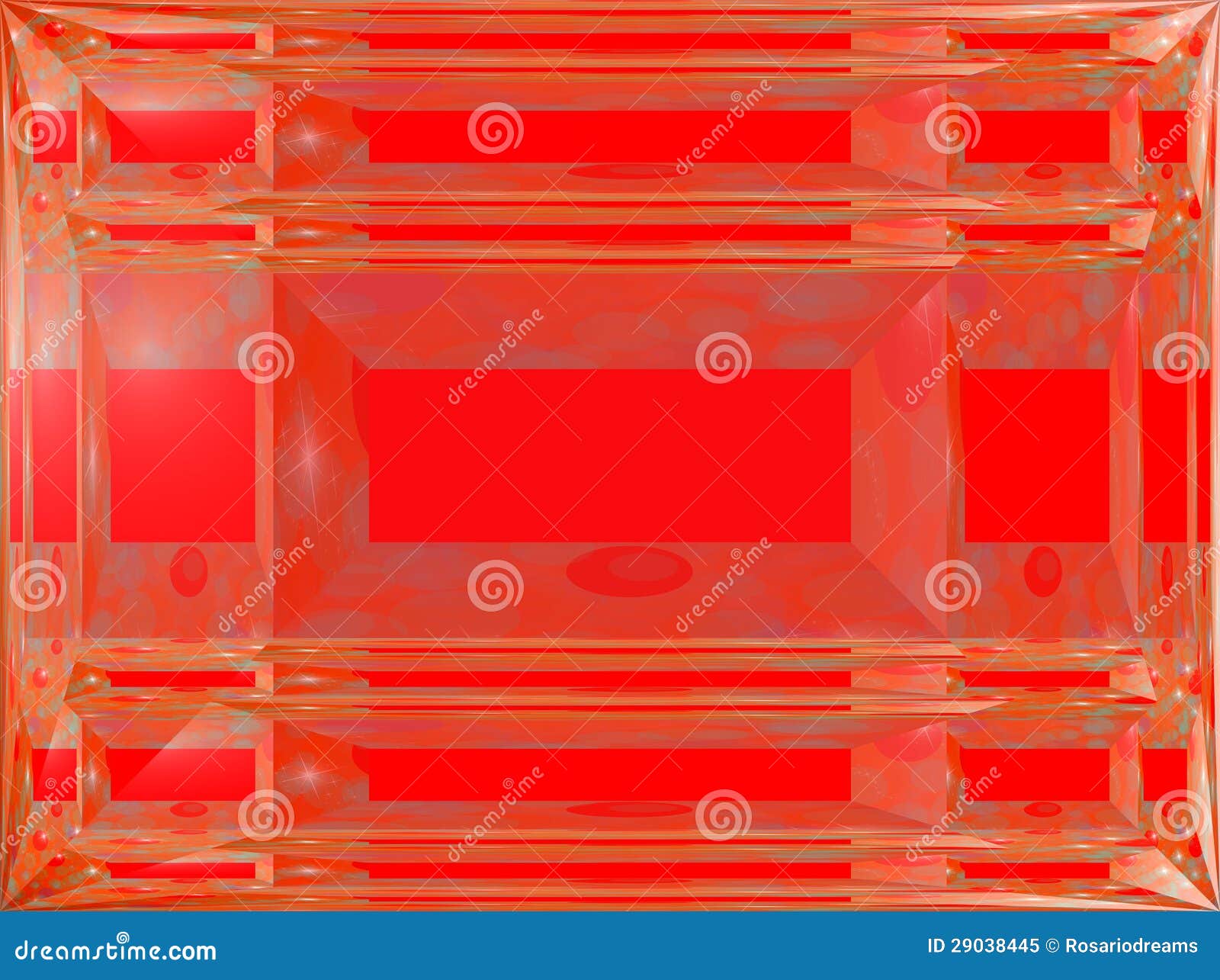 Red frame with texture1 stock illustration. Illustration of decoration ...