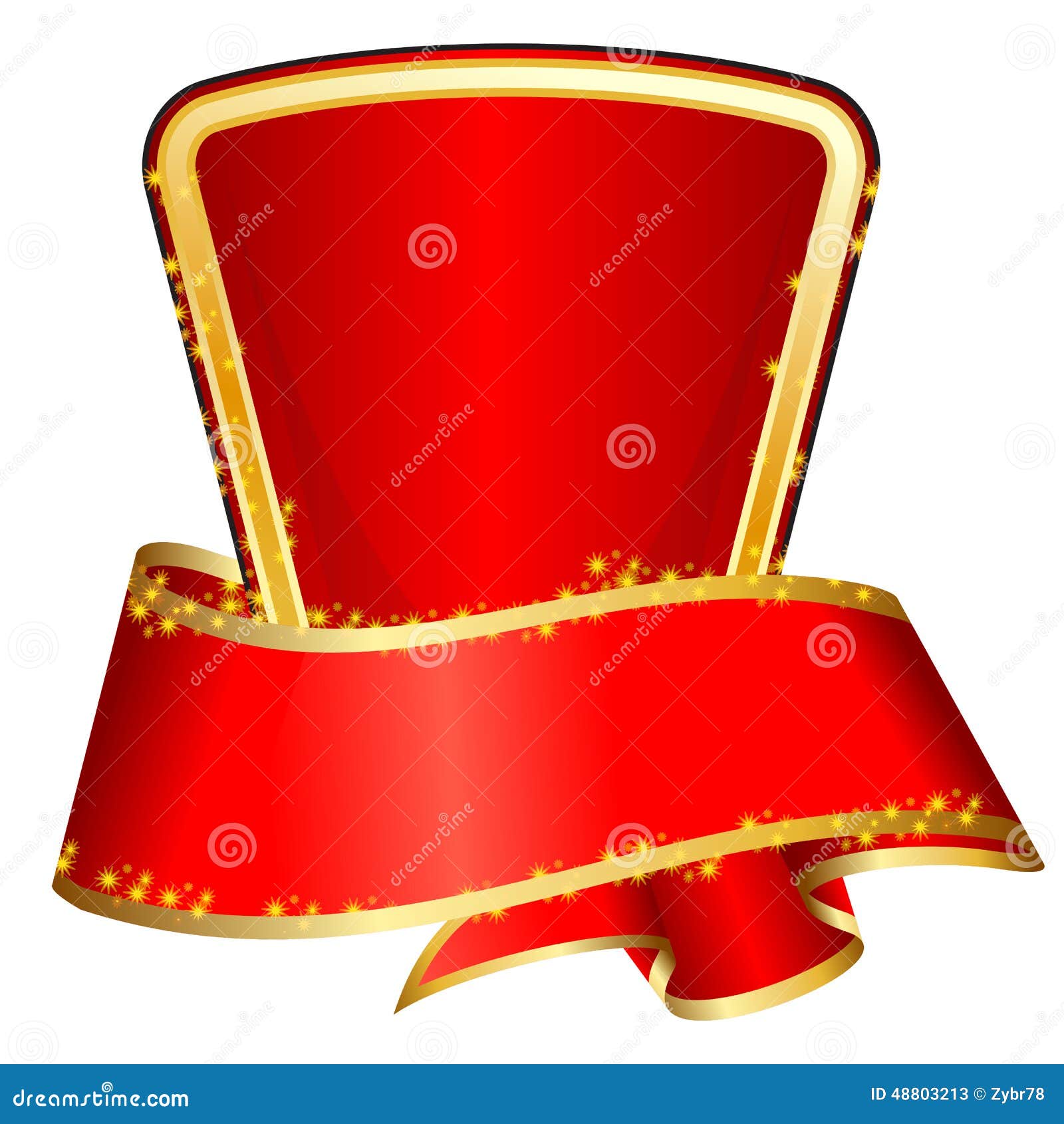 Red frame stock vector. Illustration of retro, graphic - 48803213