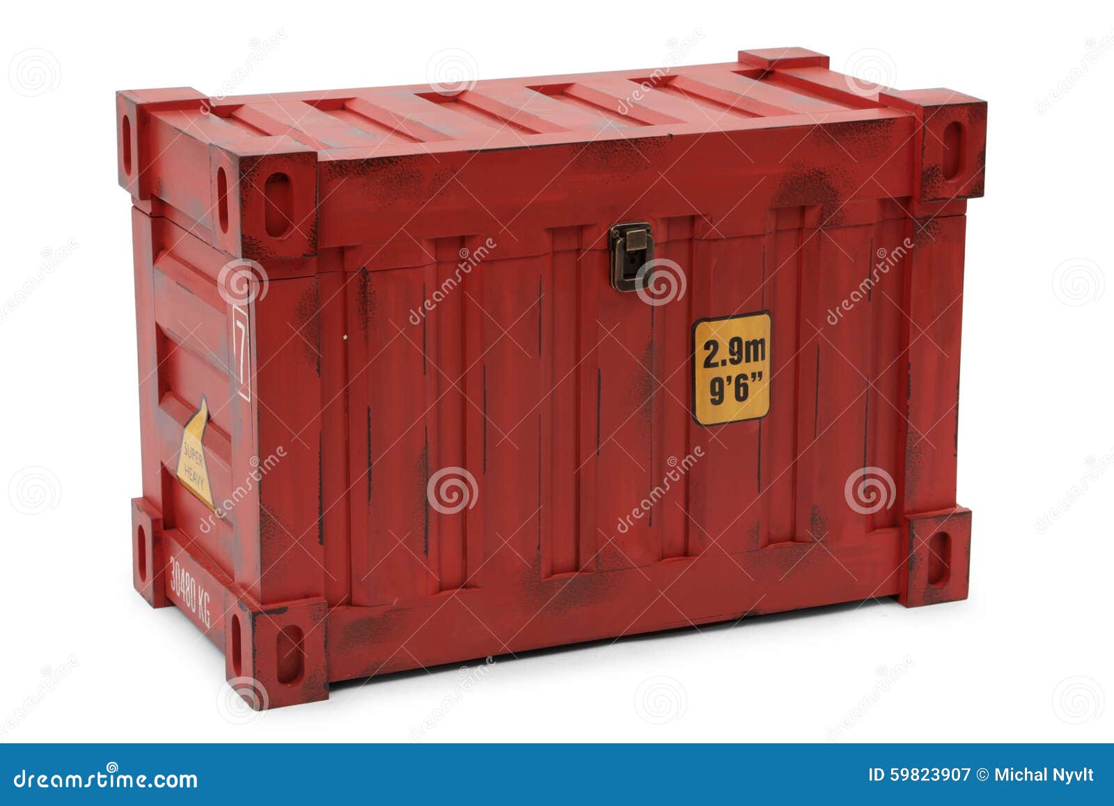 Red freight containers stock image. Image of payload - 59823907