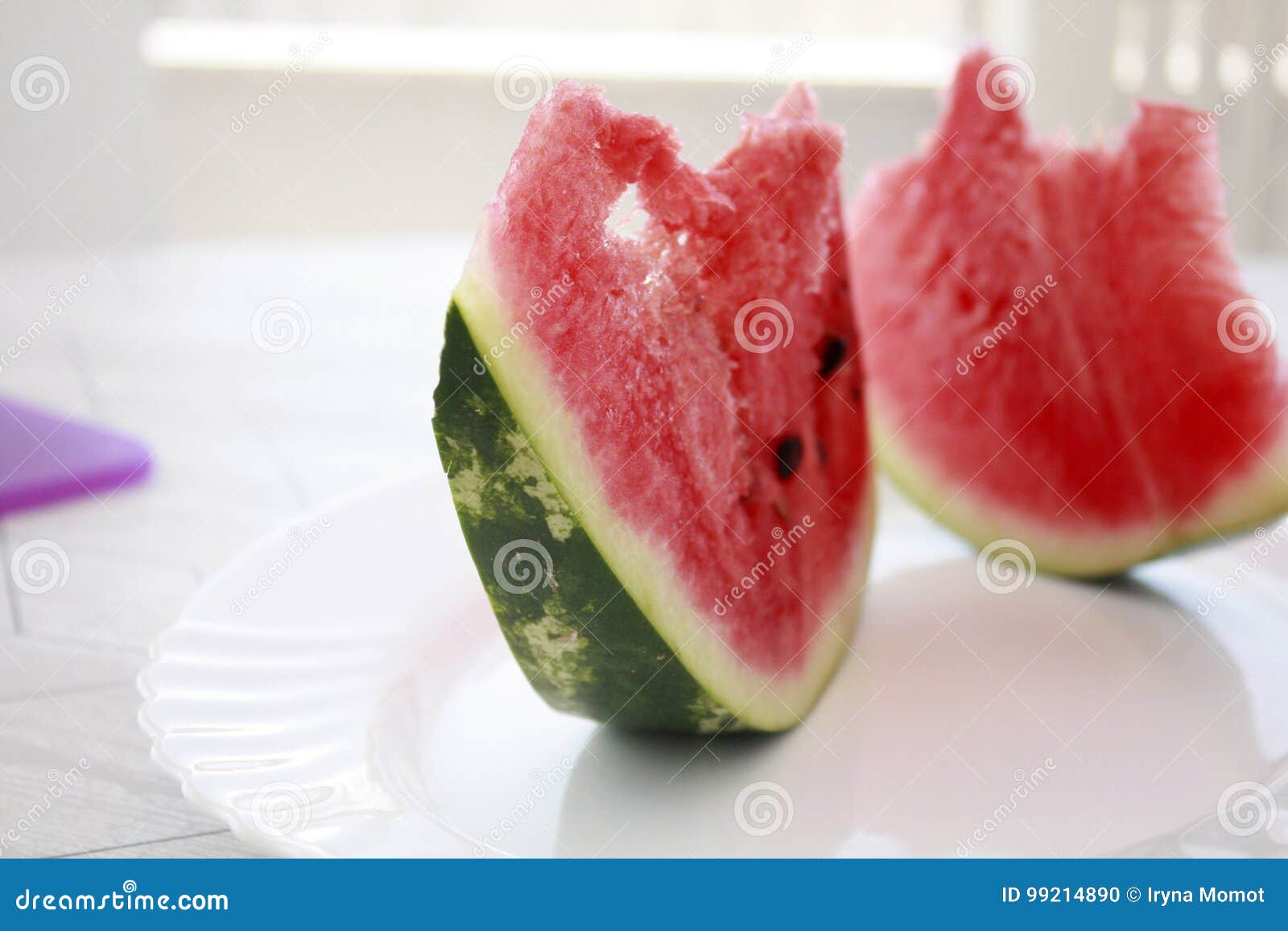 Watermelon stock photo. Image of table, food, watermelon - 99214890