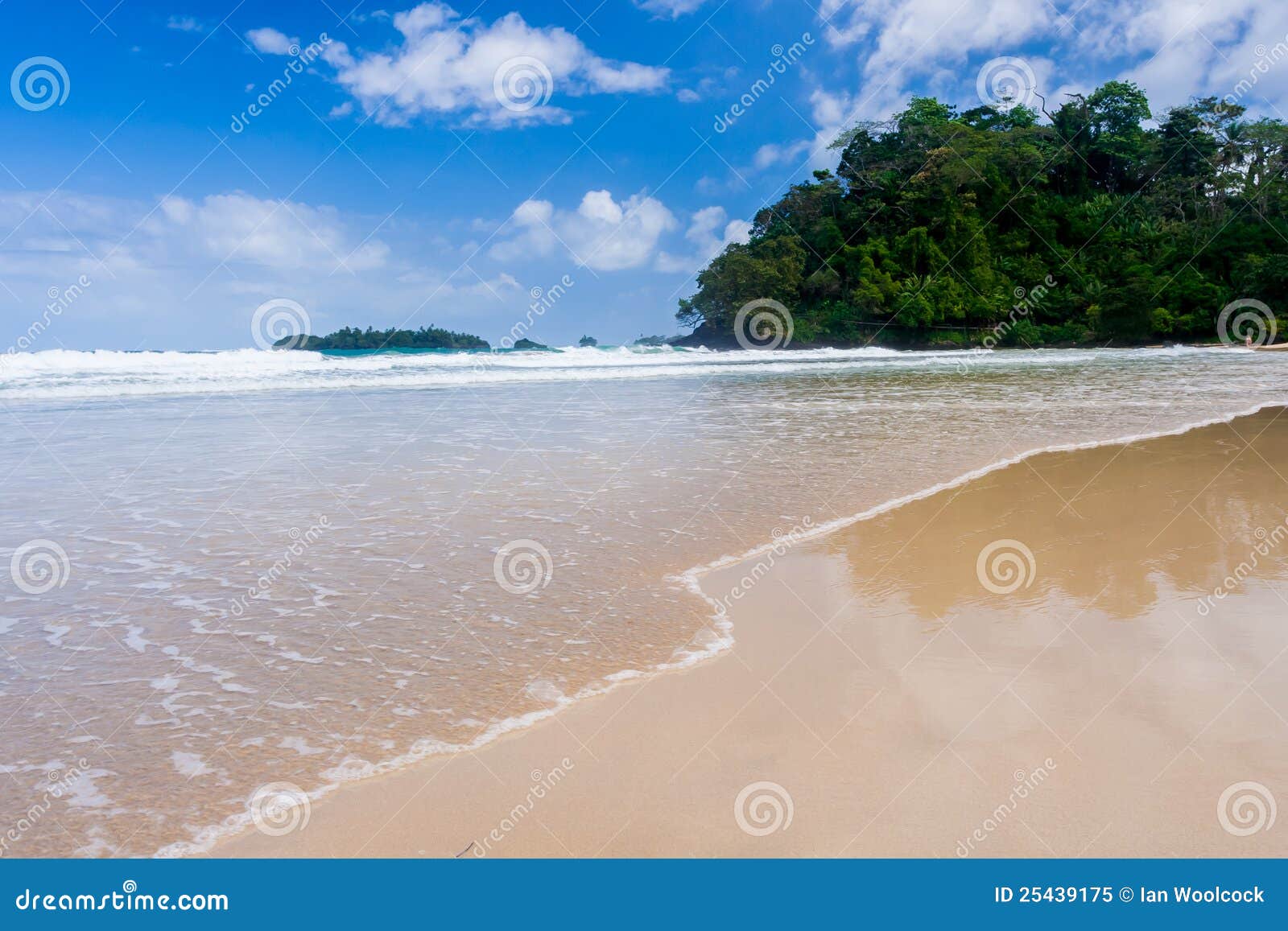 Red Frog beach stock image. Image of panama, island, america - 25439175