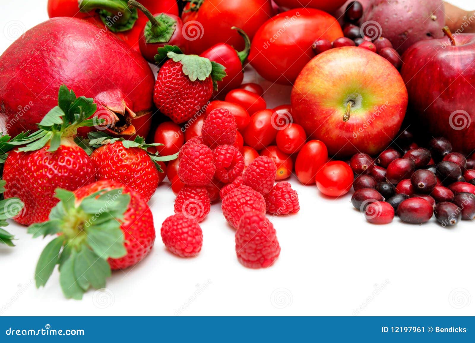 Red Fruit stock image. Image of produce, berries, close - 12197961