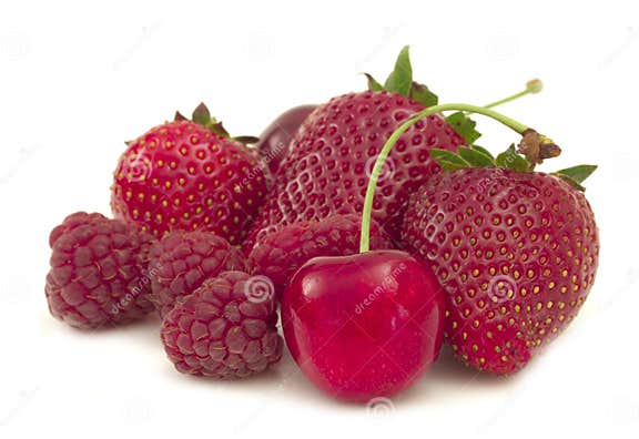 Red fruit stock image. Image of juicy, beautiful, closeup - 22697667