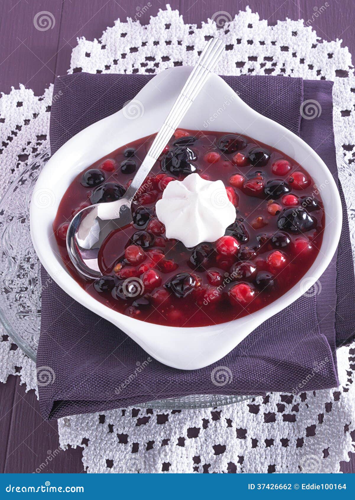 Red fruit jelly stock photo. Image of fruity, strawberries - 37426662