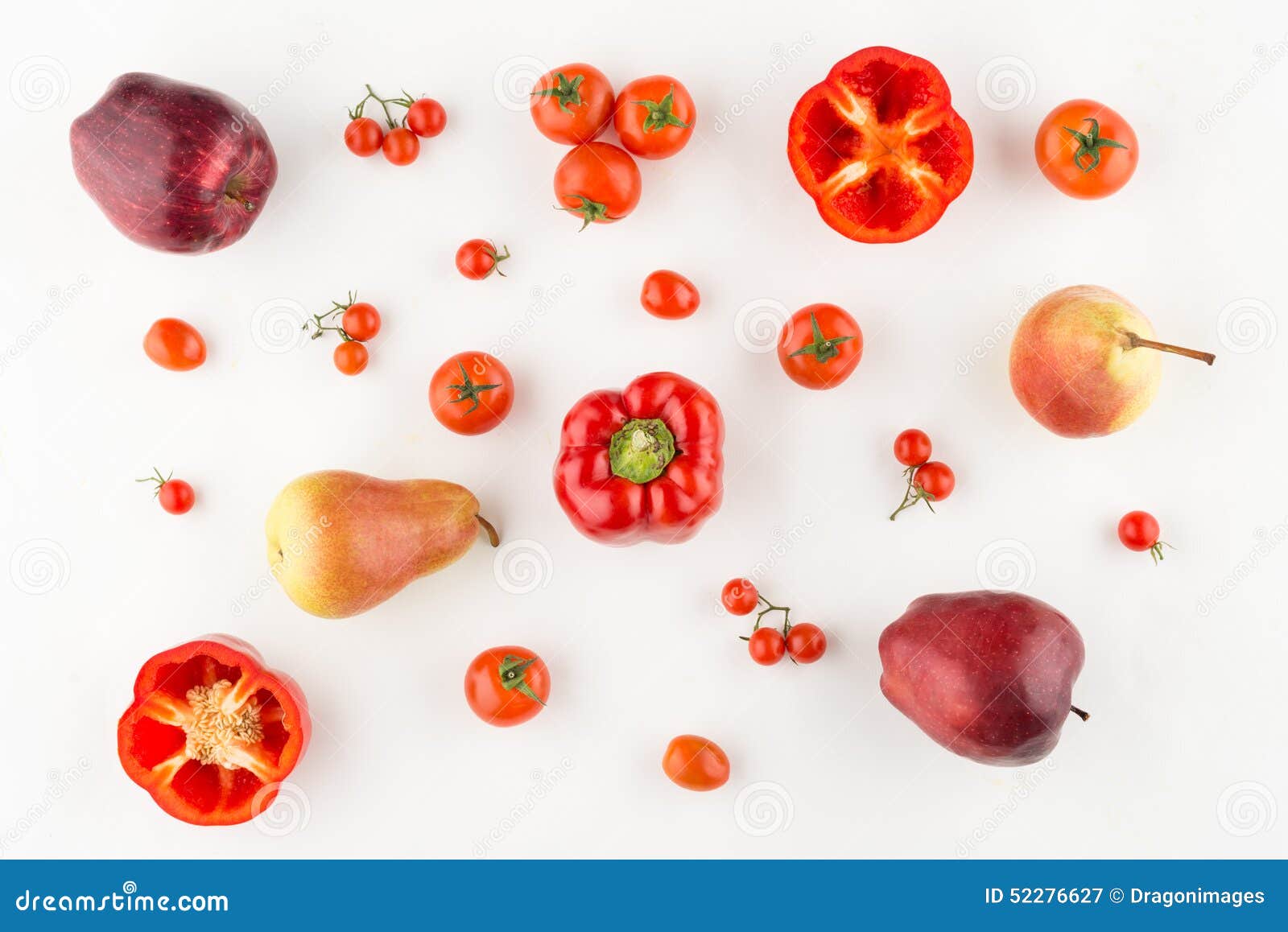 Red fruits and vegetables stock image. Image of tasty - 52276627