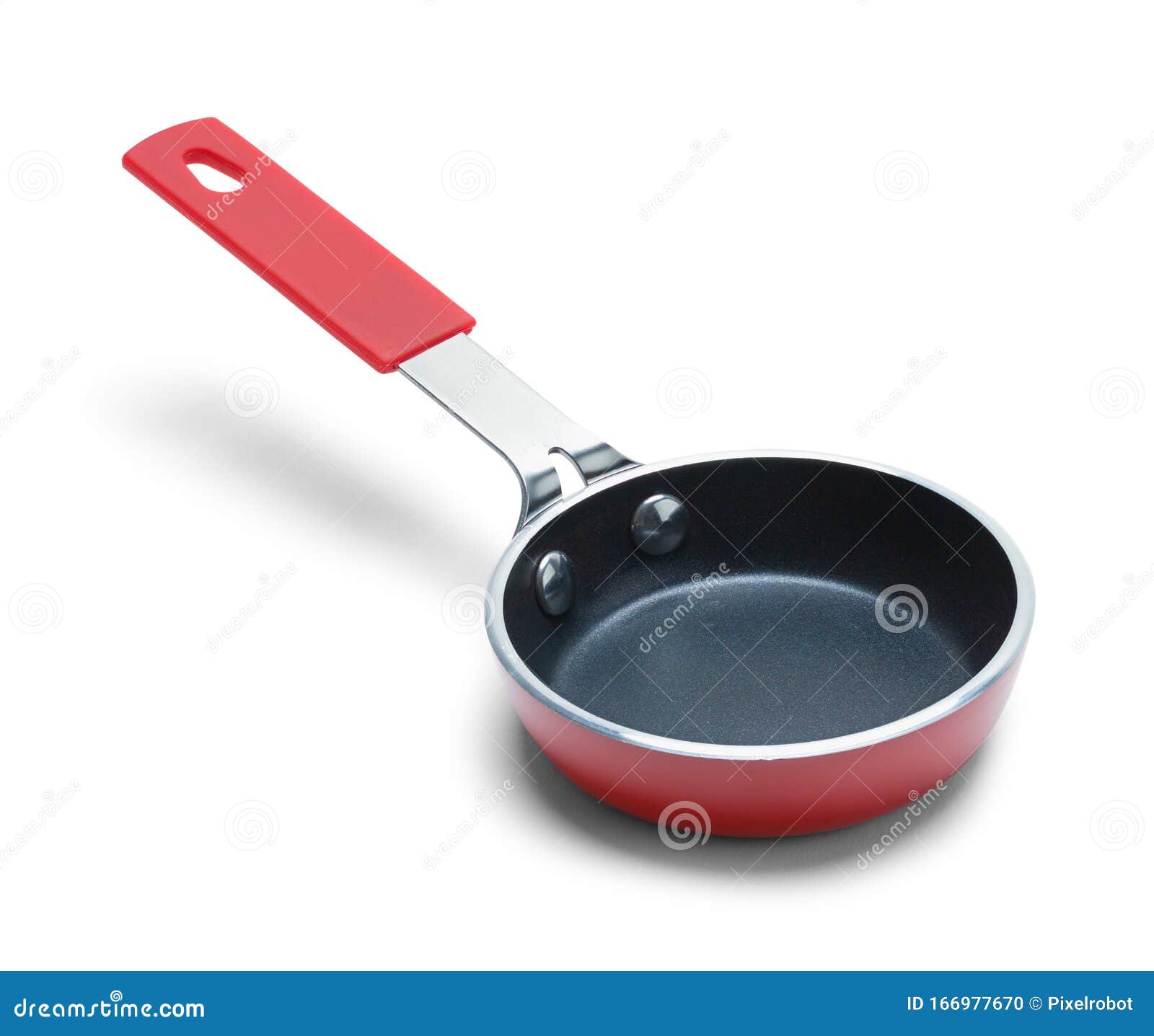 Red Frying Pan stock photo. Image of sauce, white, clean - 166977670