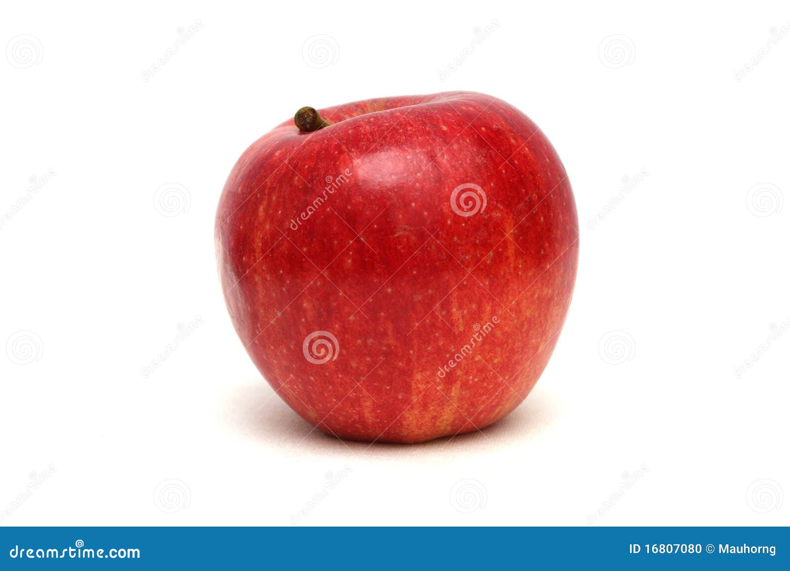 Red Fuji Apple stock photo. Image of reflection, healthy - 16807080
