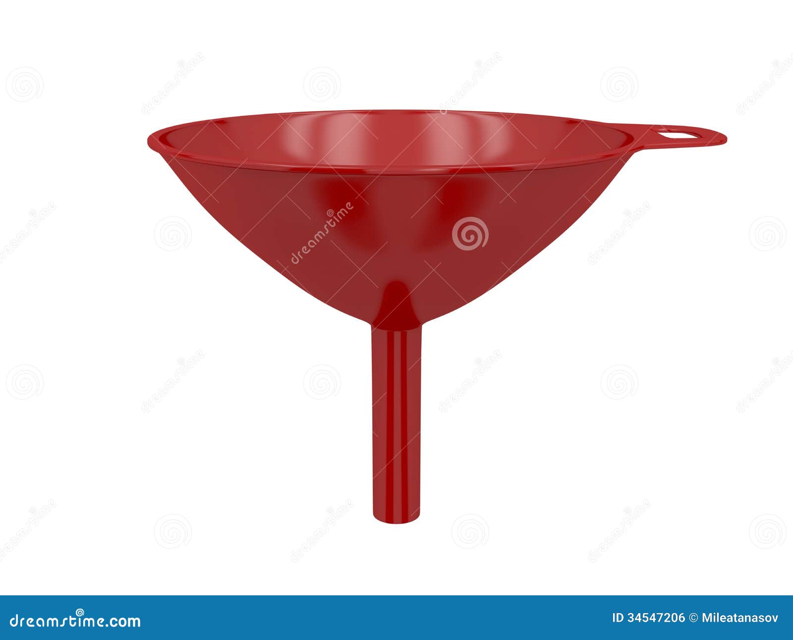 Red funnel stock illustration. Illustration of neck, pipe - 34547206