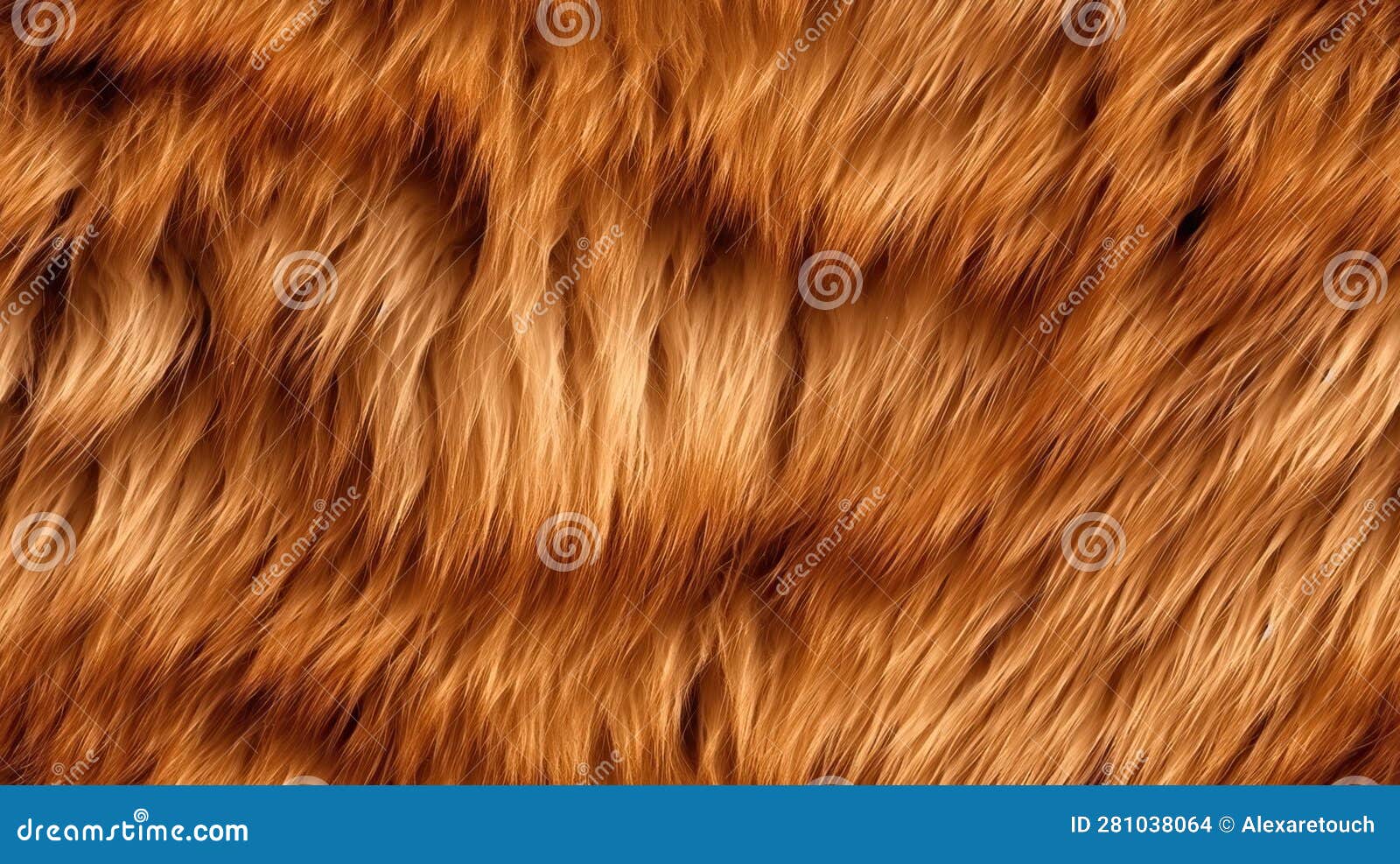 Red Fur Texture Design Fund Stock Illustration - Illustration of ...
