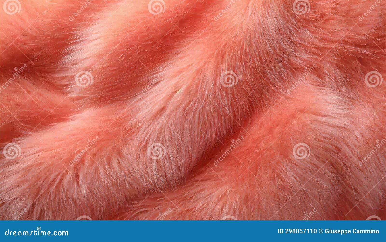 Red fur texture top view stock illustration. Illustration of close ...