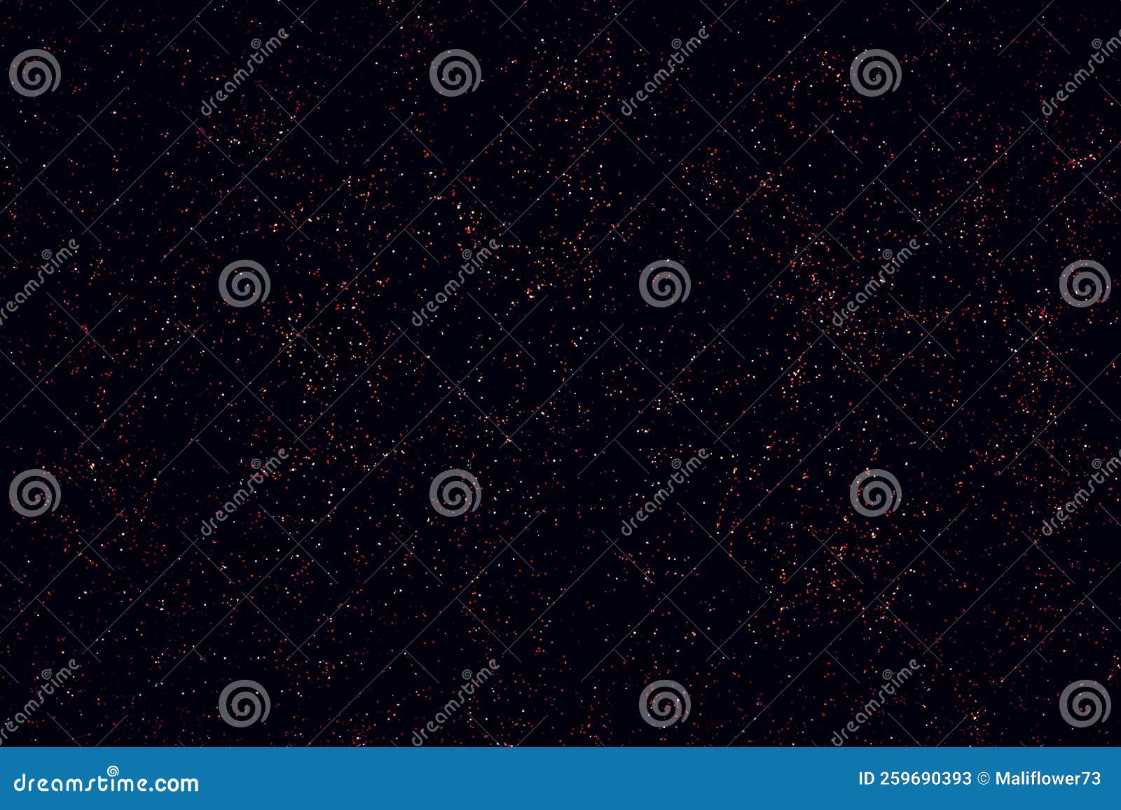 Red Galaxy Space Background. Glowing Stars in the Night. Starry Night ...