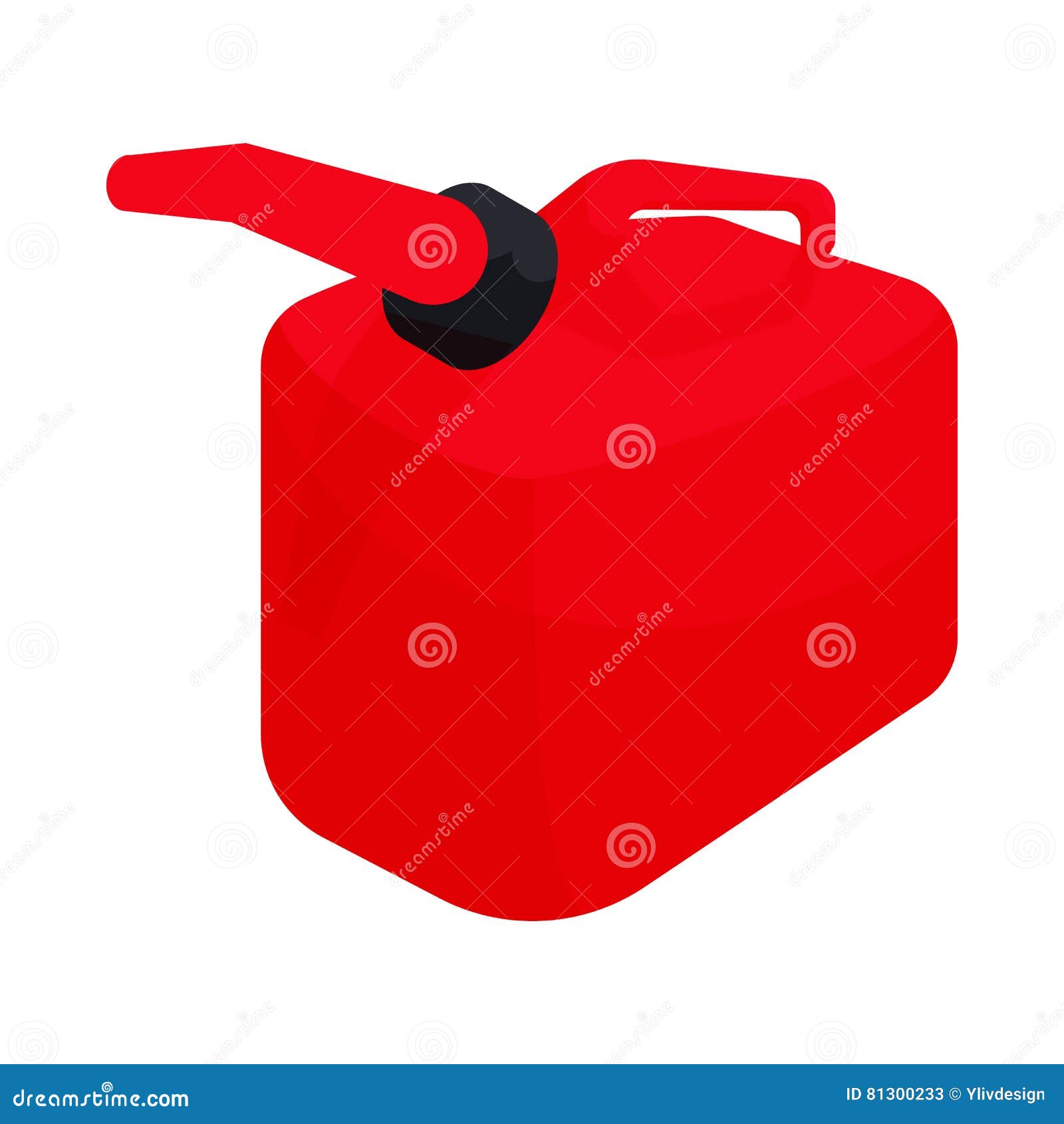 Red Gas Can Icon Cartoon Style Stock Illustrations – 24 Red Gas Can ...