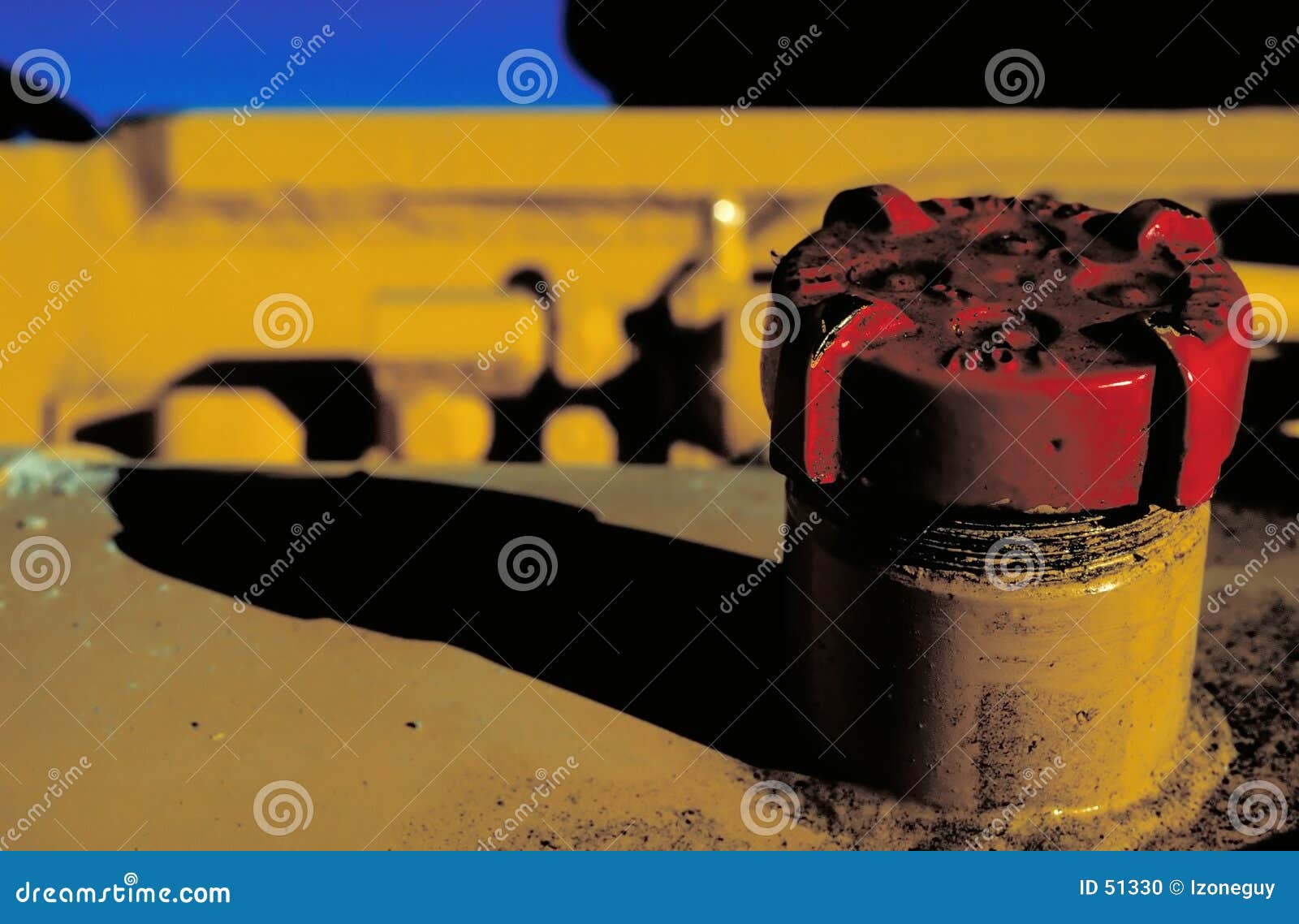 Red Gas Cap stock photo. Image of equipment, tools, earth - 51330