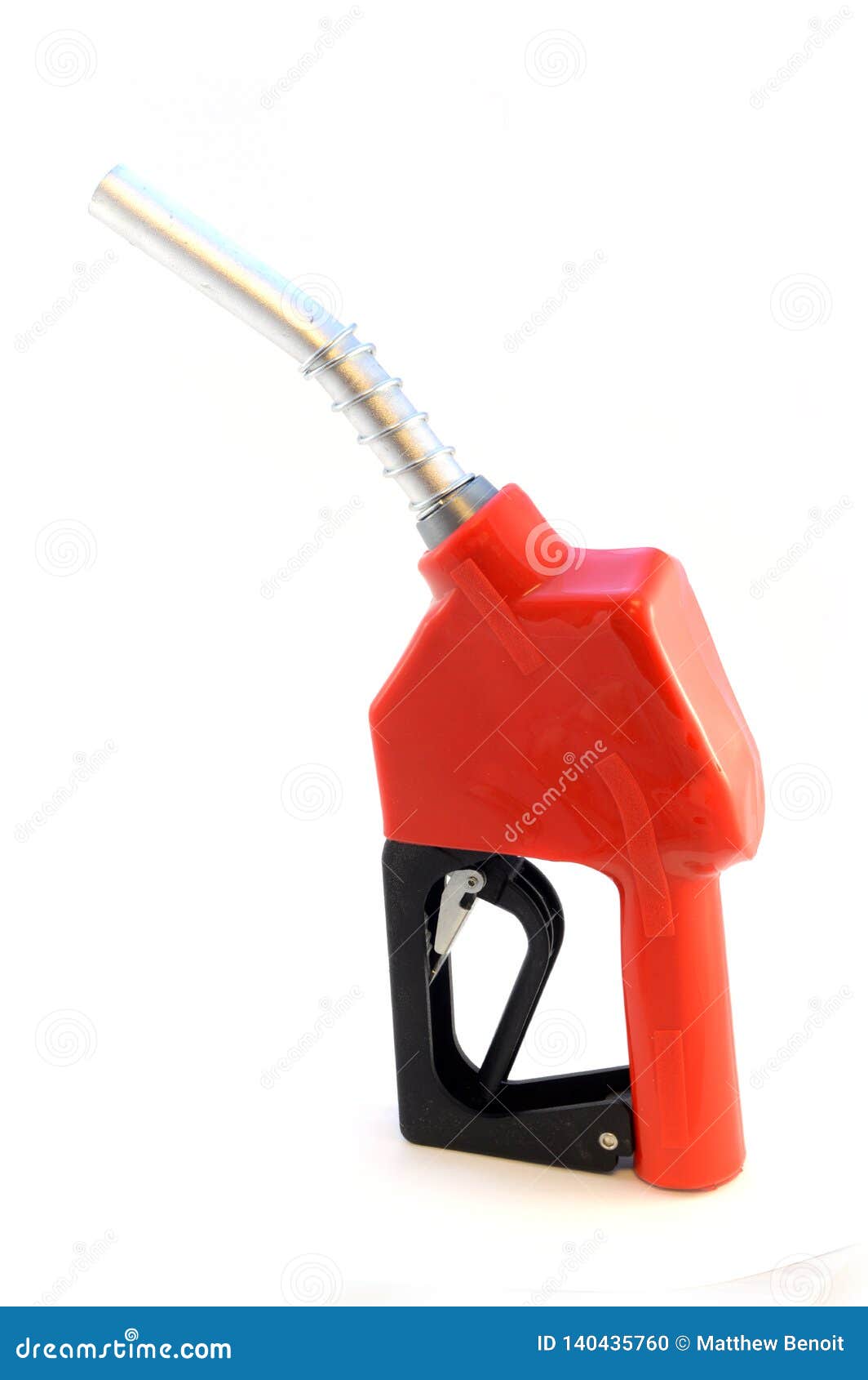 Red Gas Pump stock photo. Image of fueling, gasoline - 140435760