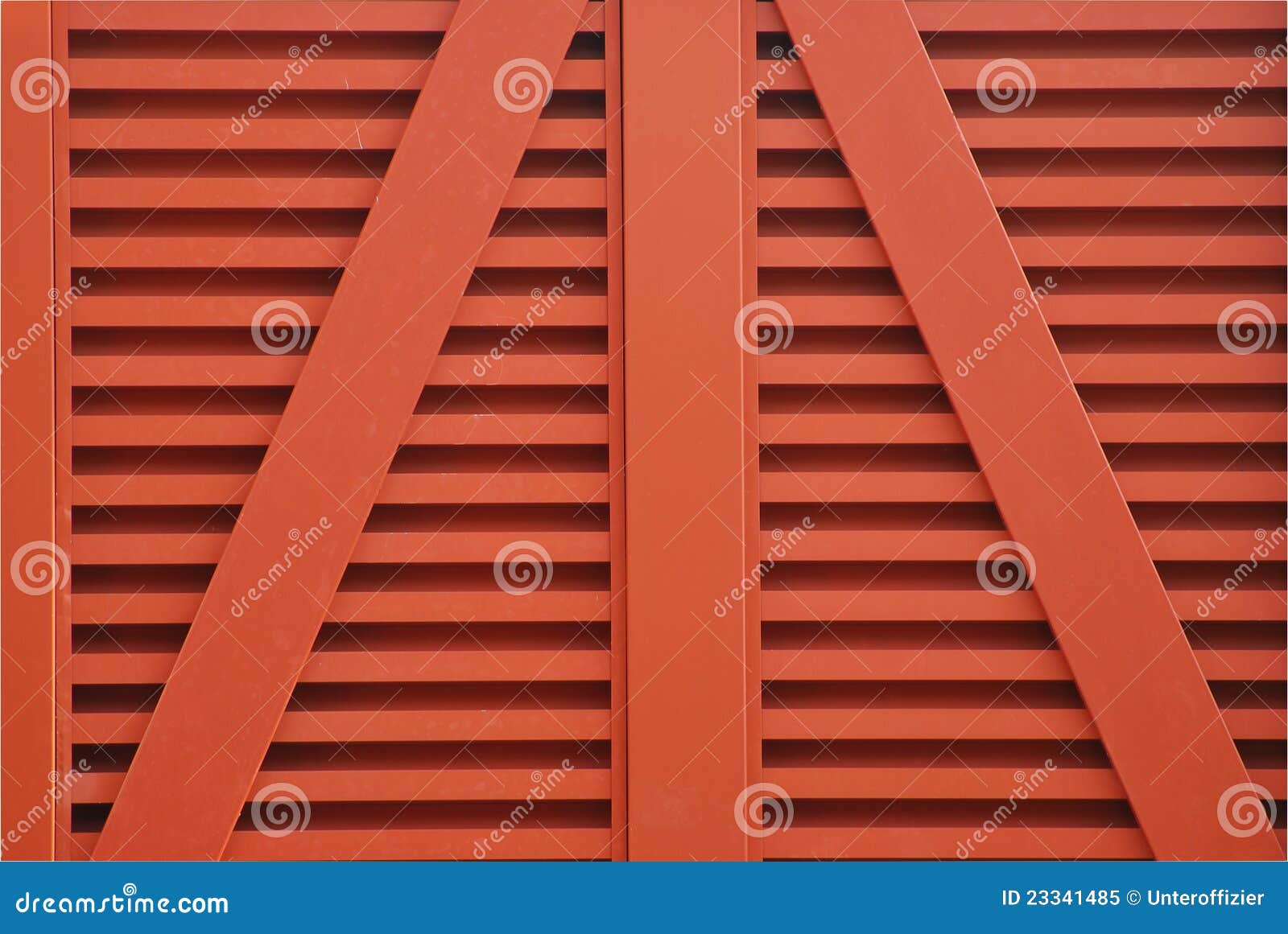 Red Gate stock image. Image of shelter, fence, perimeter - 23341485
