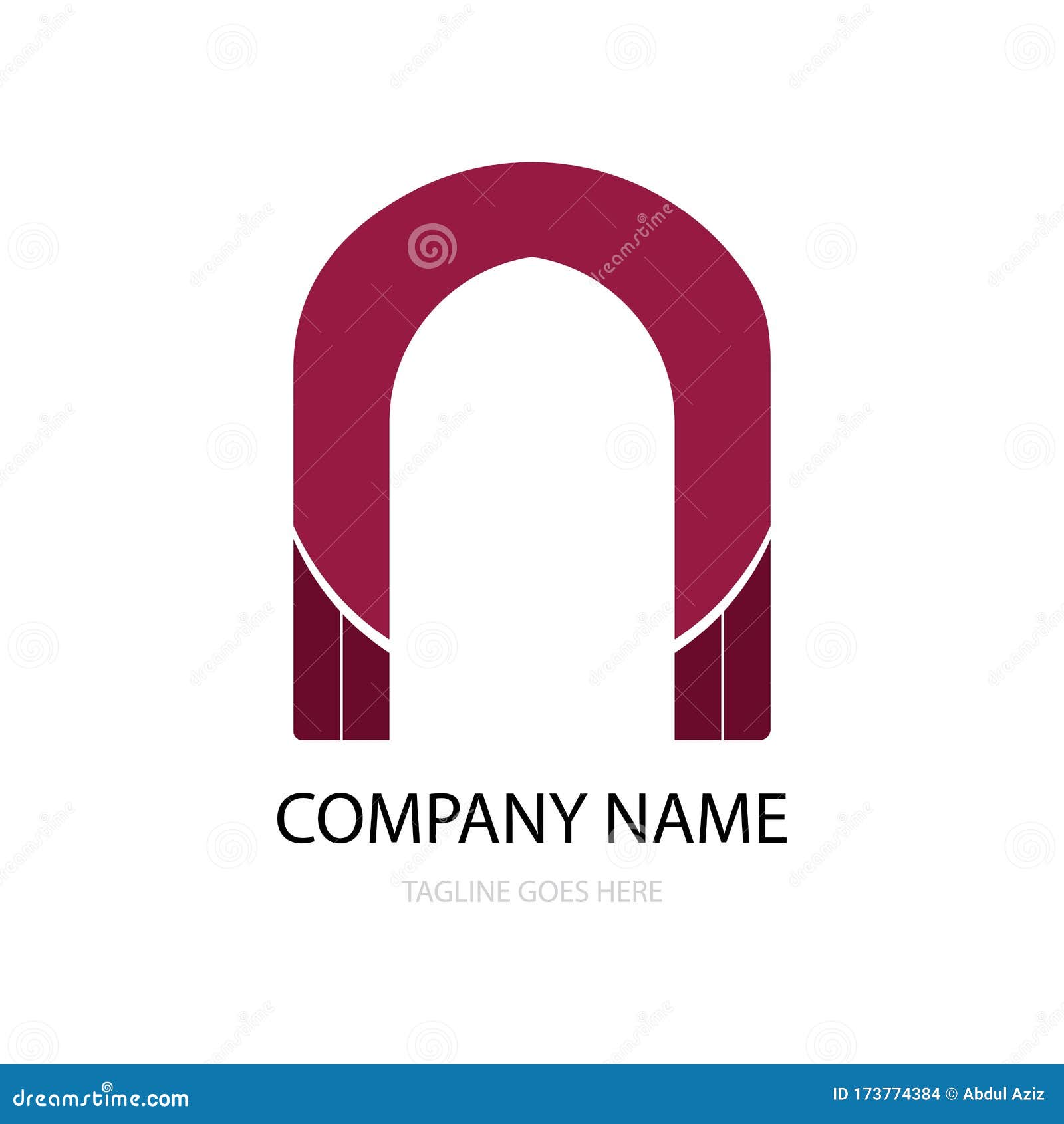 Gate logo vector stock vector. Illustration of apartment - 173774384