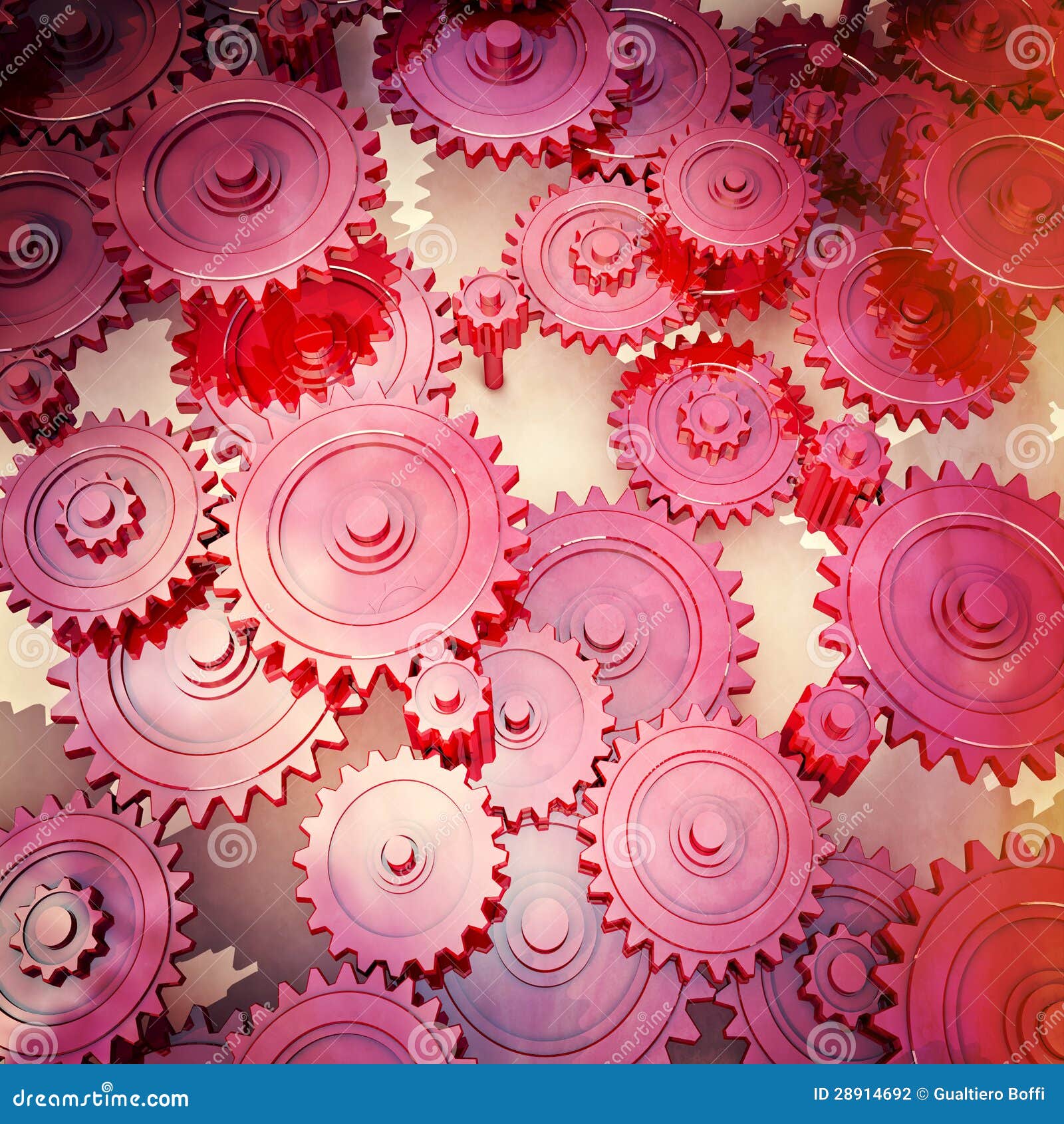 Red gear stock illustration. Illustration of grunge, background - 28914692