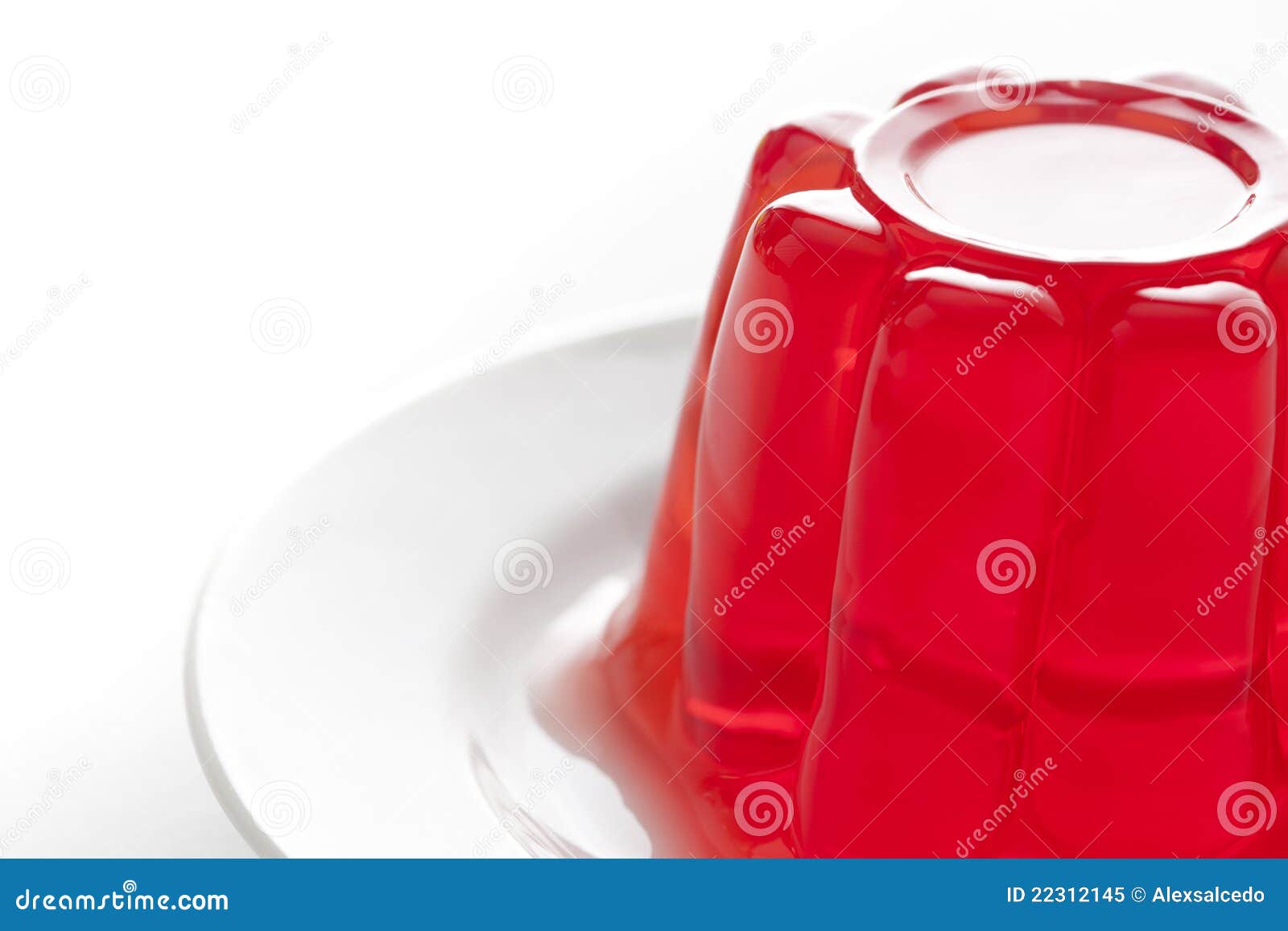 Red gelatin stock image. Image of food, dessert, dish - 22312145