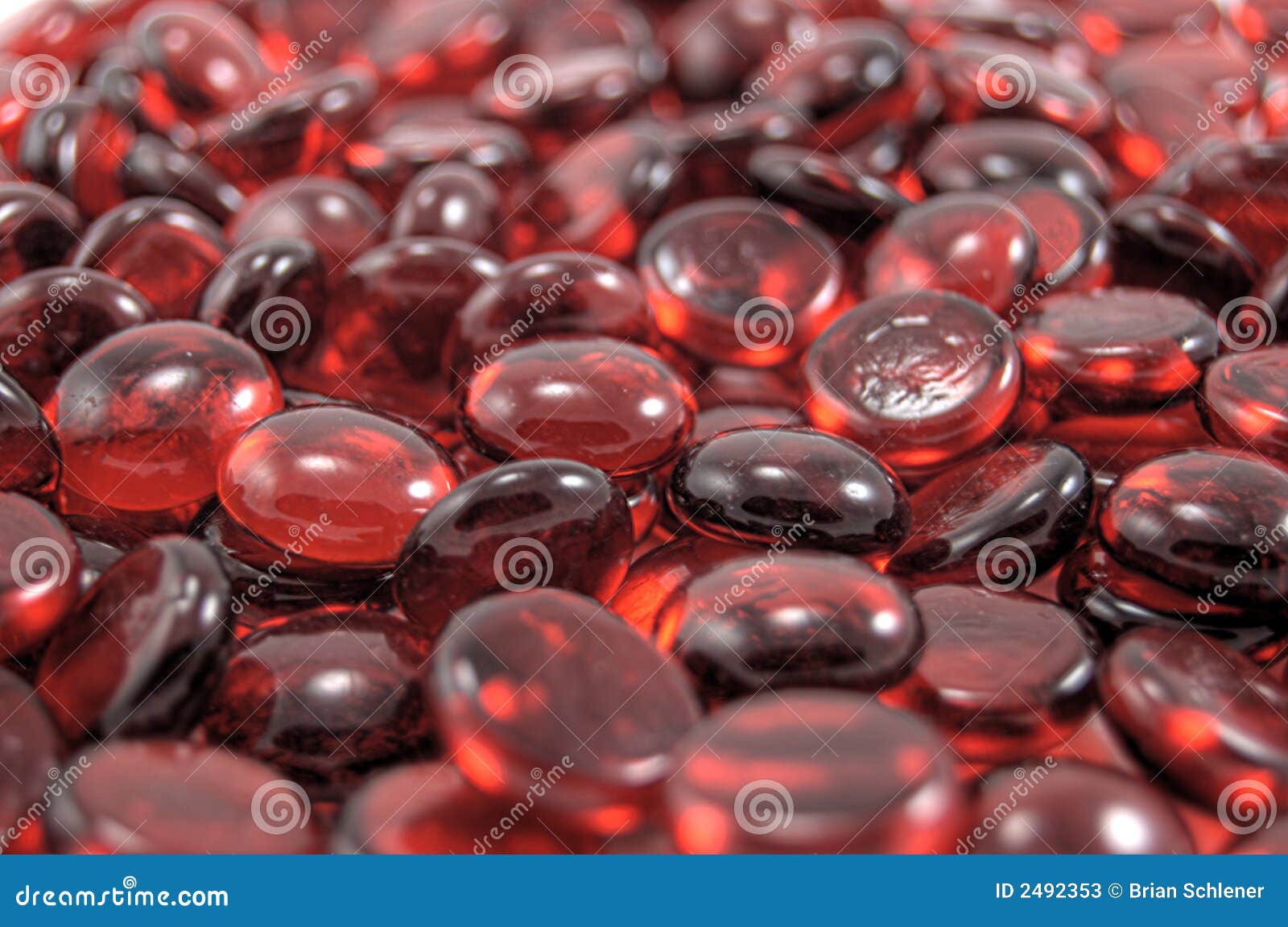 Red Gem stock image. Image of crystals, transparent, decorative - 2492353