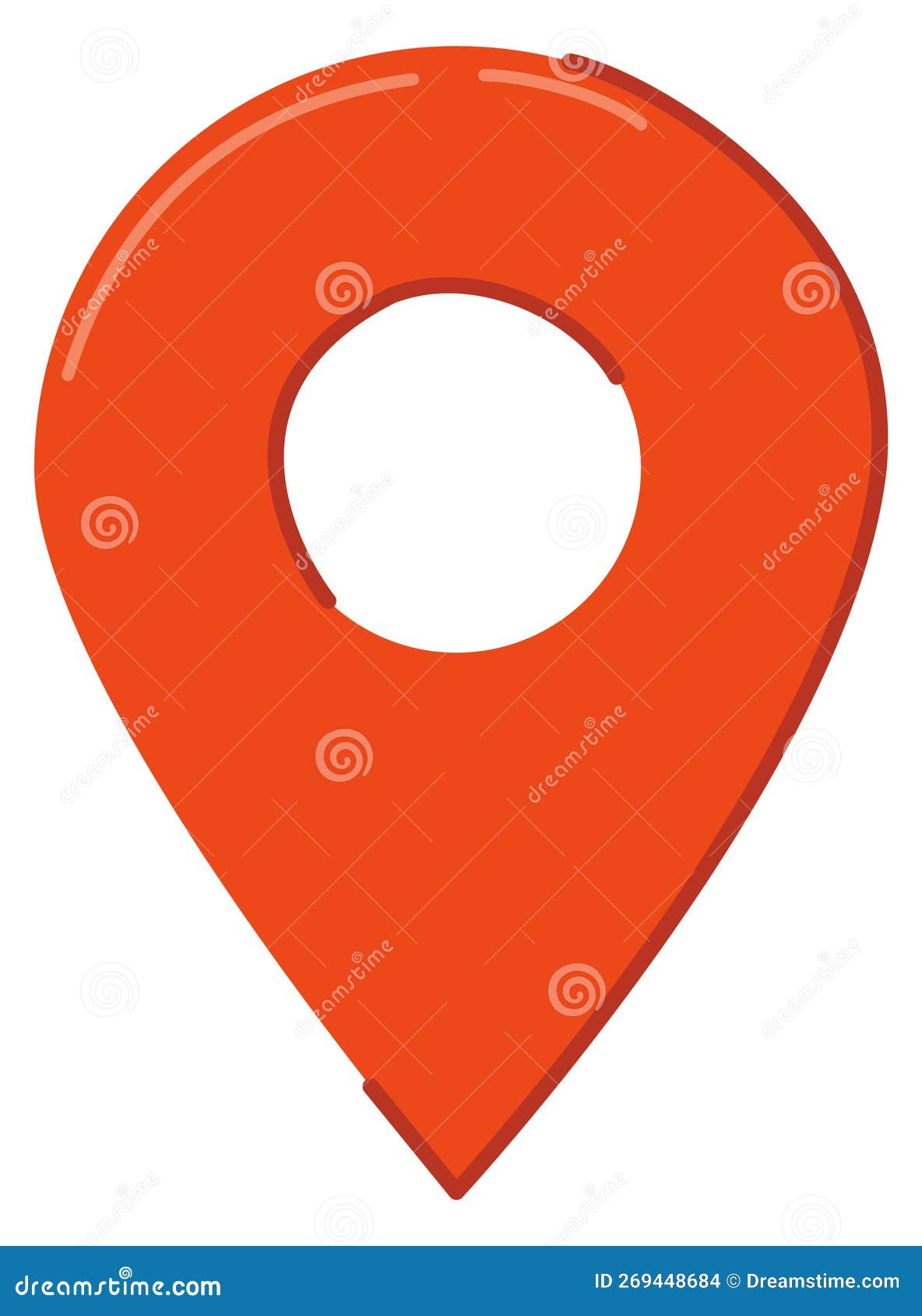 Place Pointer Location Globe Earth Icon. Editable Line Vector. Simple ...