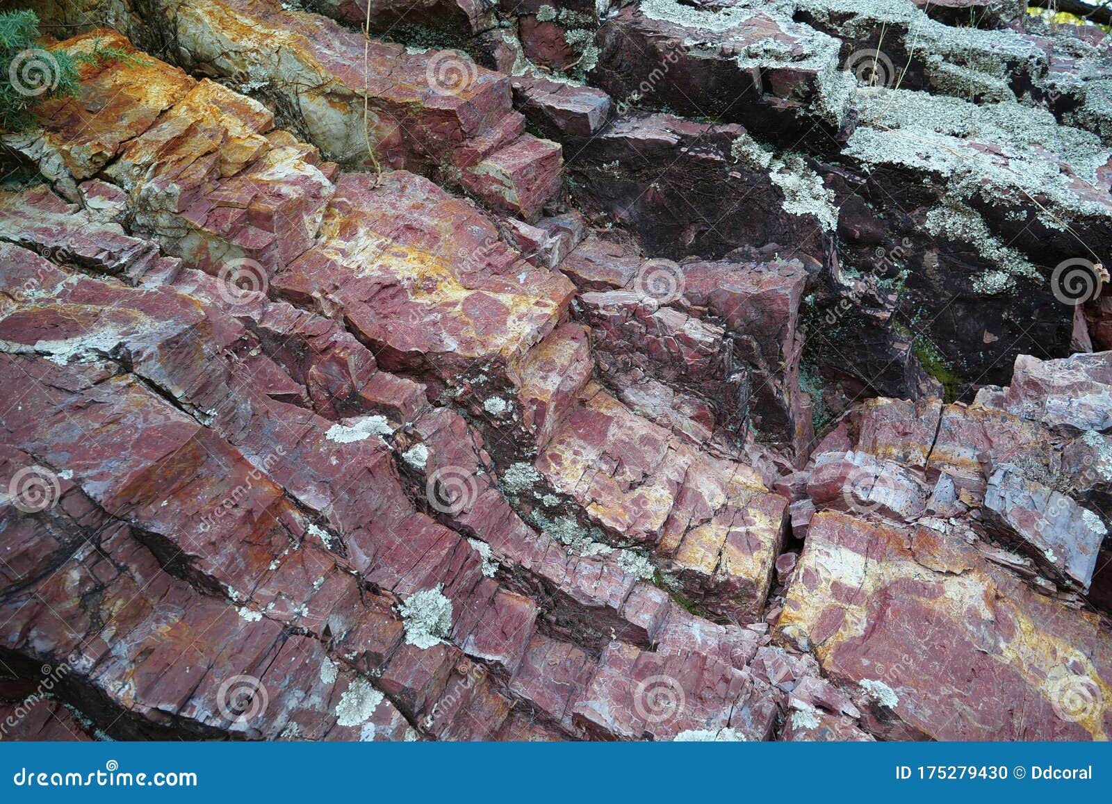 Red geological material stock photo. Image of earth - 175279430