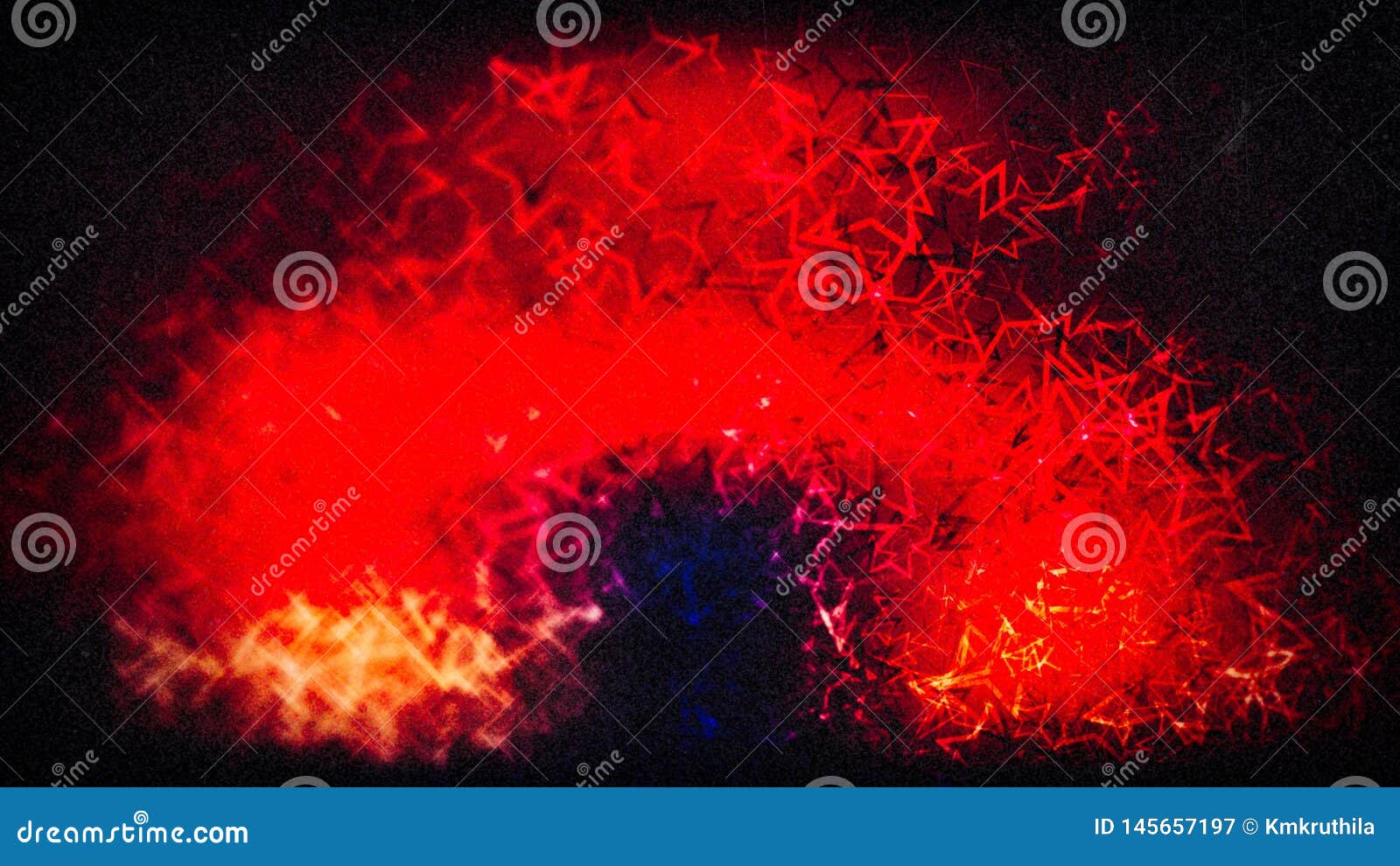 Red Geological Phenomenon Light Beautiful Elegant Illustration Graphic ...